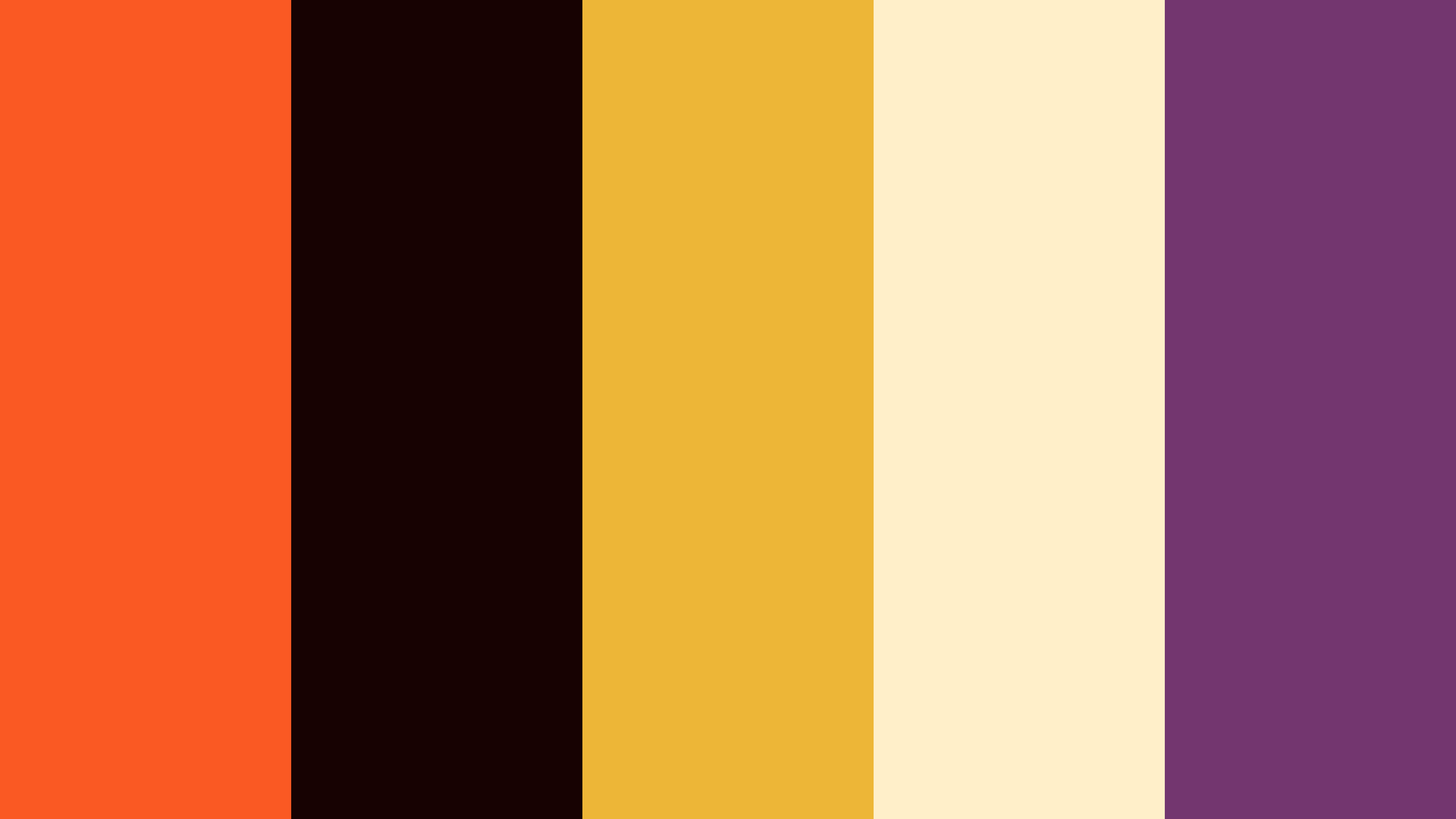 Orange – Kilamanjaro – Tulip Tree – Sandy Beach – Cosmic Color scheme ...