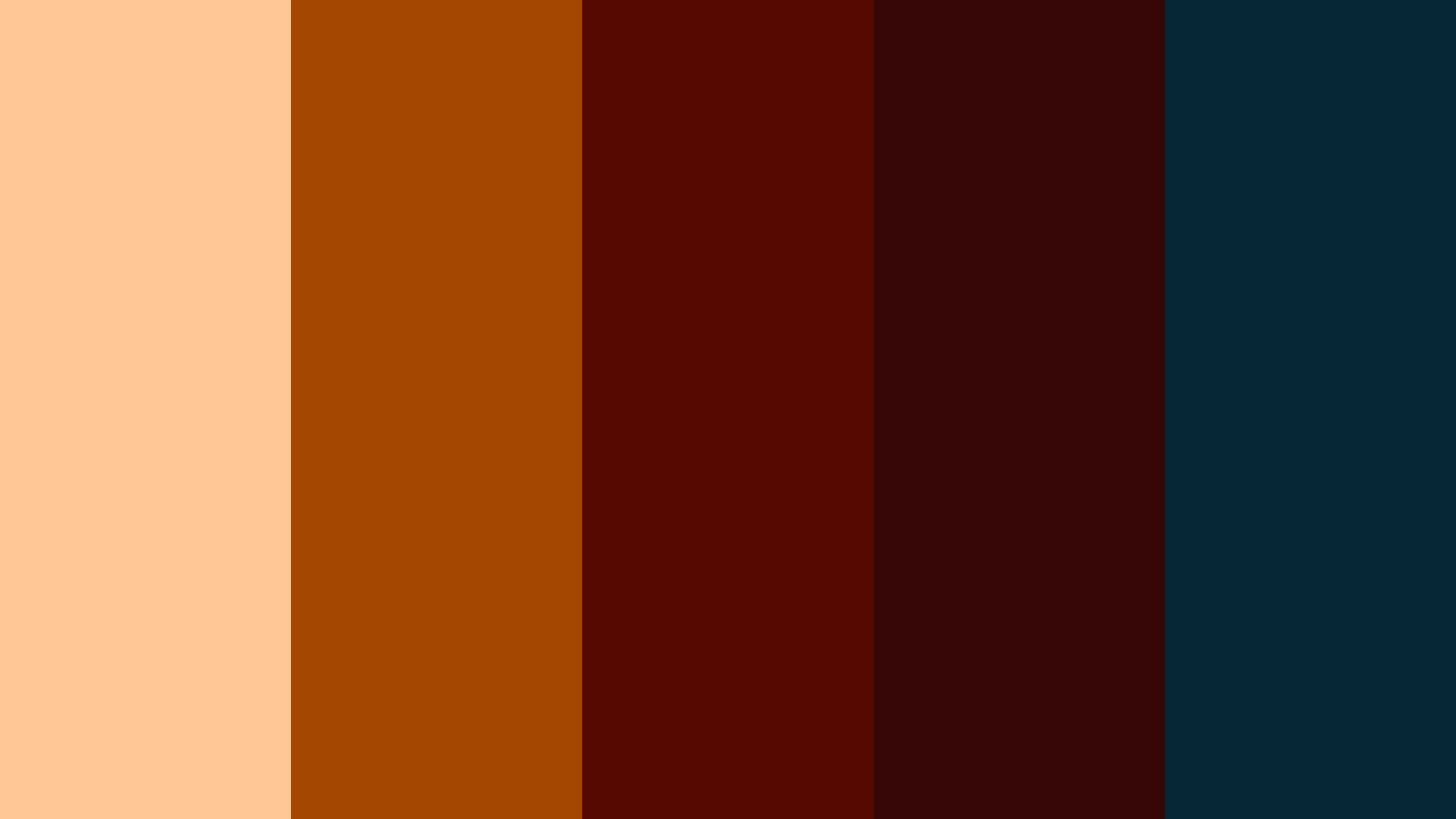 Peach Orange – Fire – Rosewood – Rebel – Tiber Color scheme | iColorpalette