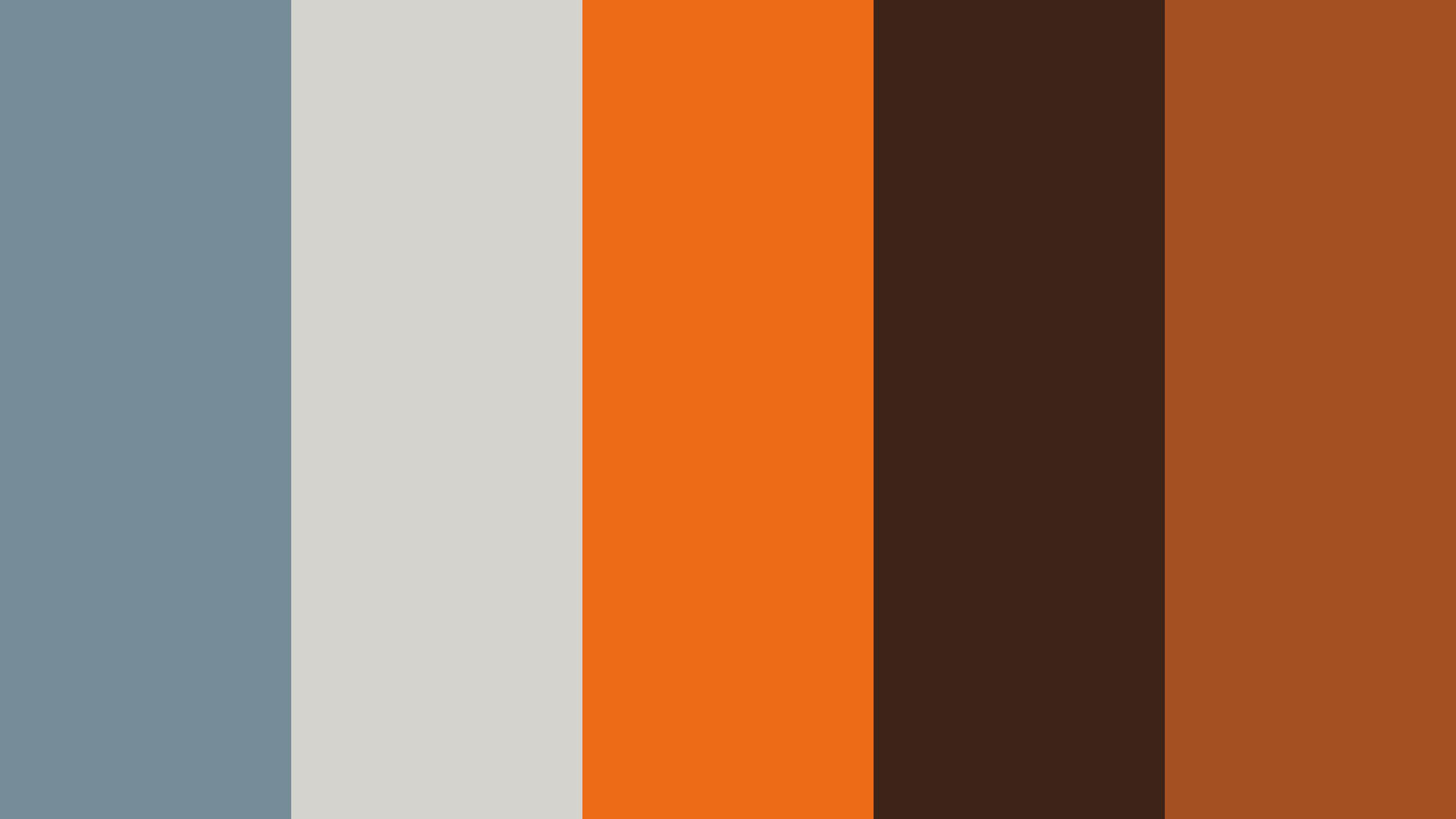 Slate Gray – Timberwolf – Tango – Cocoa Bean – Paarl Color scheme ...