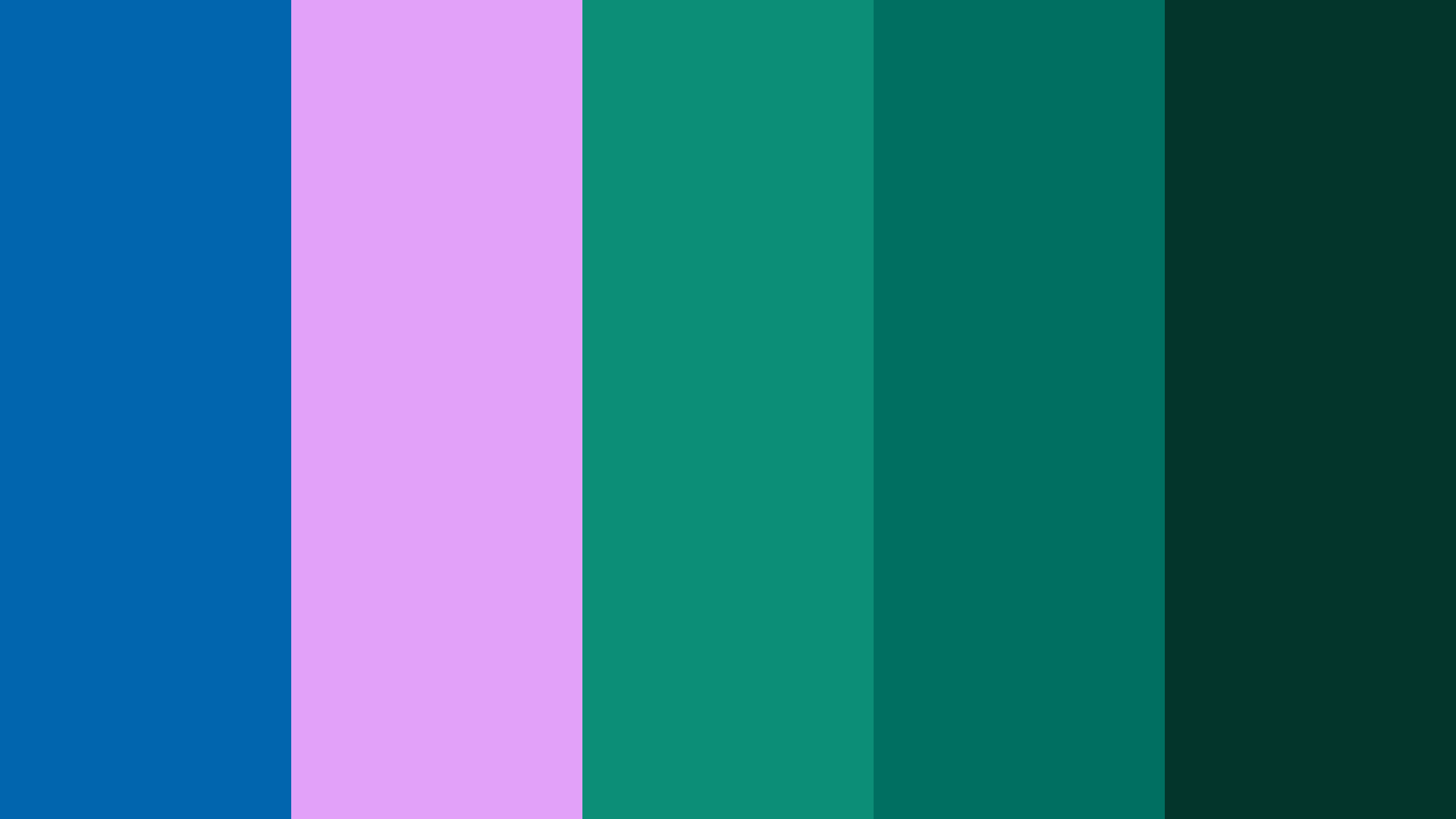 Endeavour – Mauve – Elf Green – Tropical Rain Forest – Sherwood Green ...