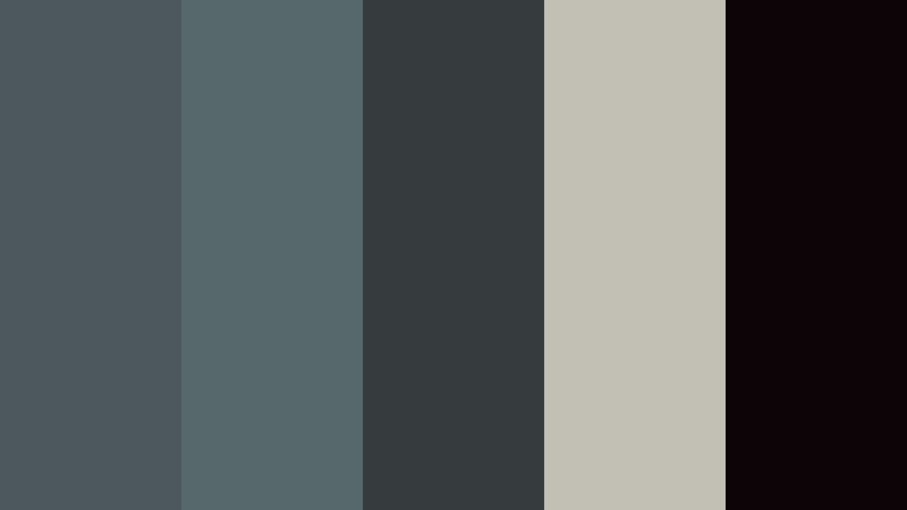 Trout – Nevada – Outer Space – Ash – Asphalt Color scheme | iColorpalette