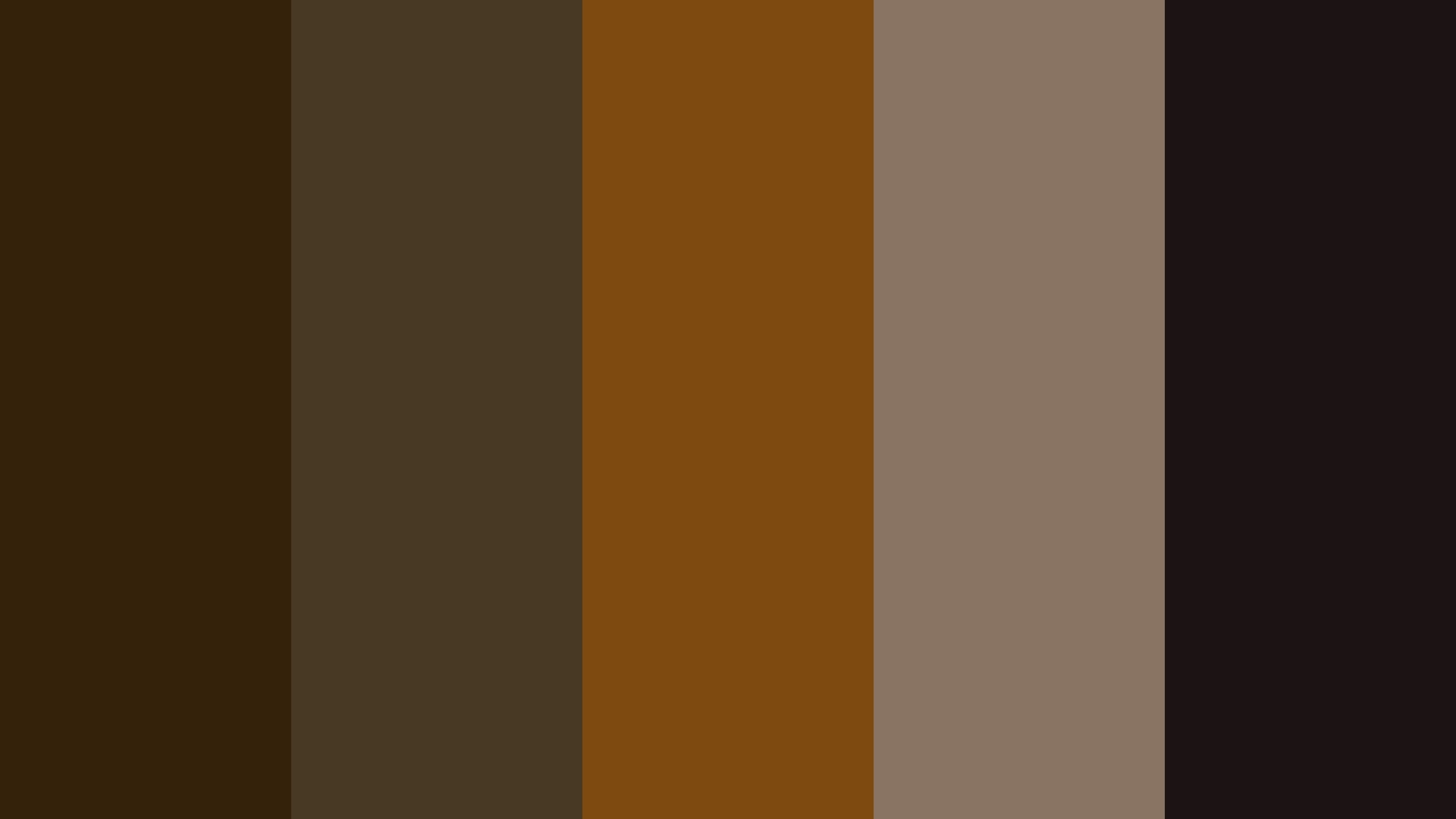 Clinker – Lisbon Brown – Raw Umber – Cement – Cocoa Brown Color scheme ...
