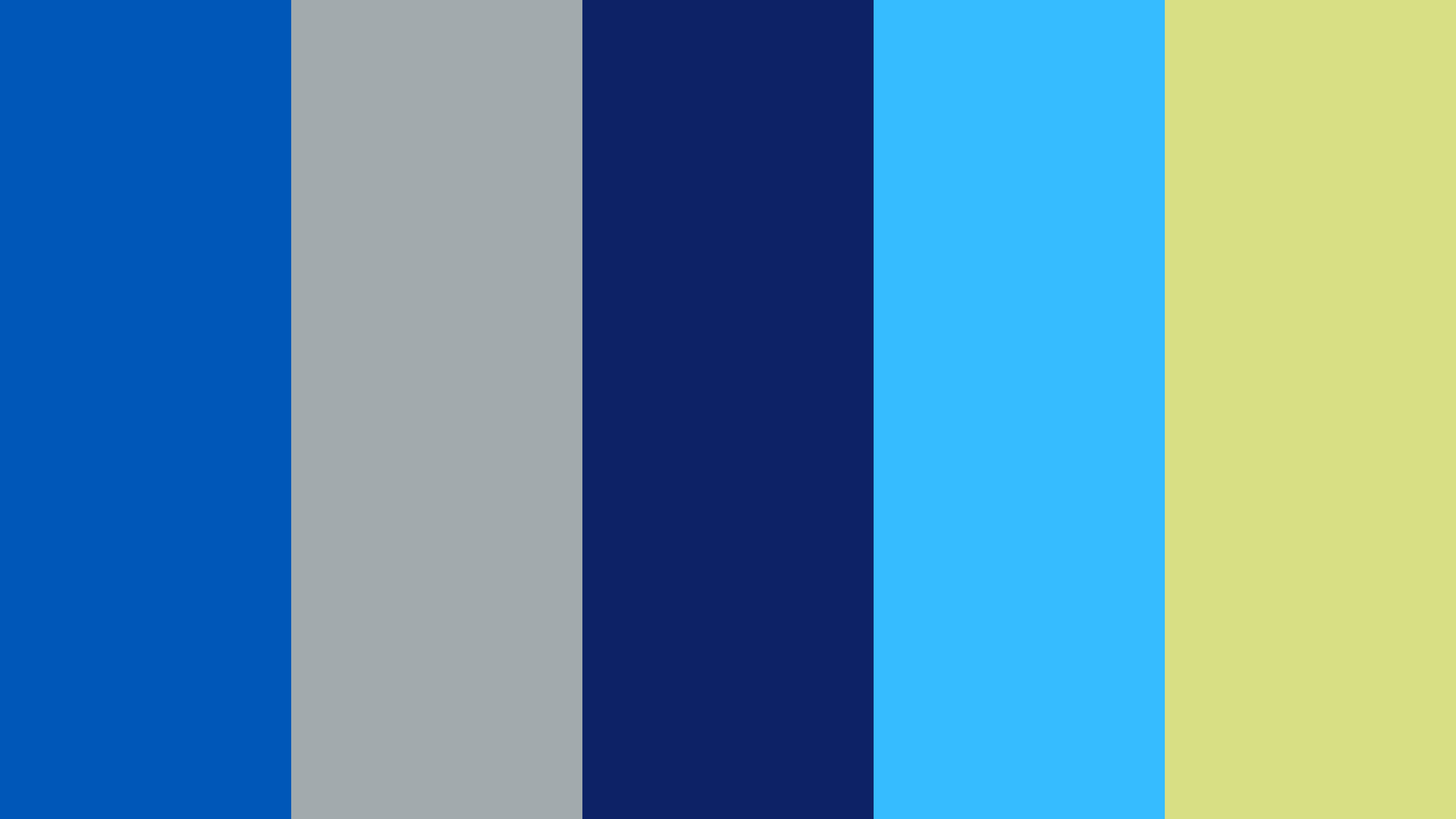 Endeavour – Gray Chateau – Madison – Dodger Blue – Yellow Green Color ...