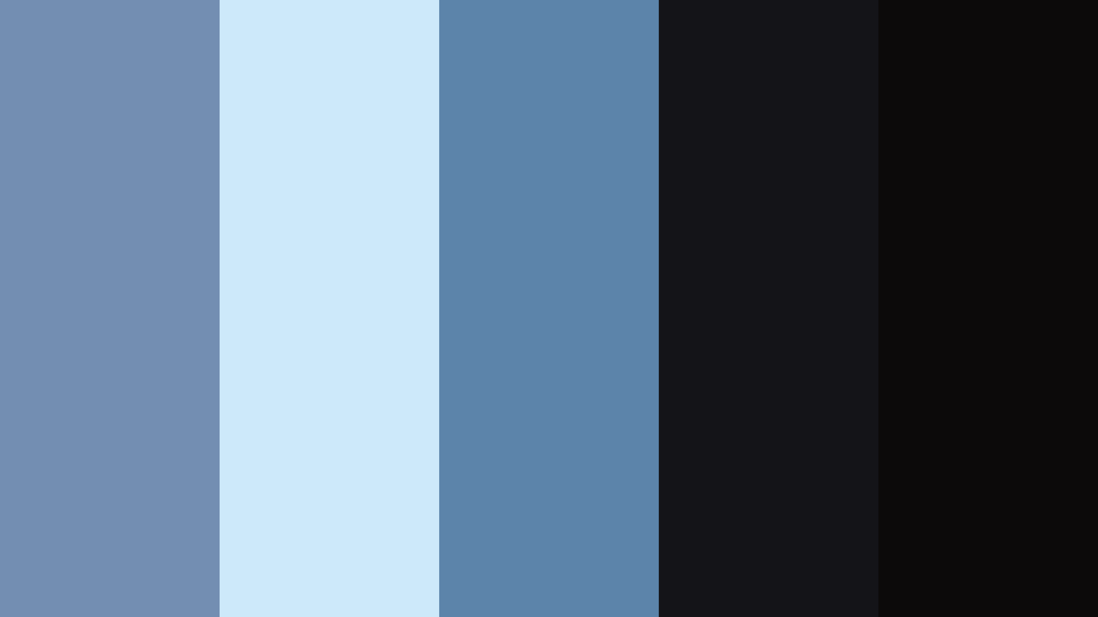 Wild Blue Yonder – Tropical Blue – Horizon – Woodsmoke – Cod Gray Color ...