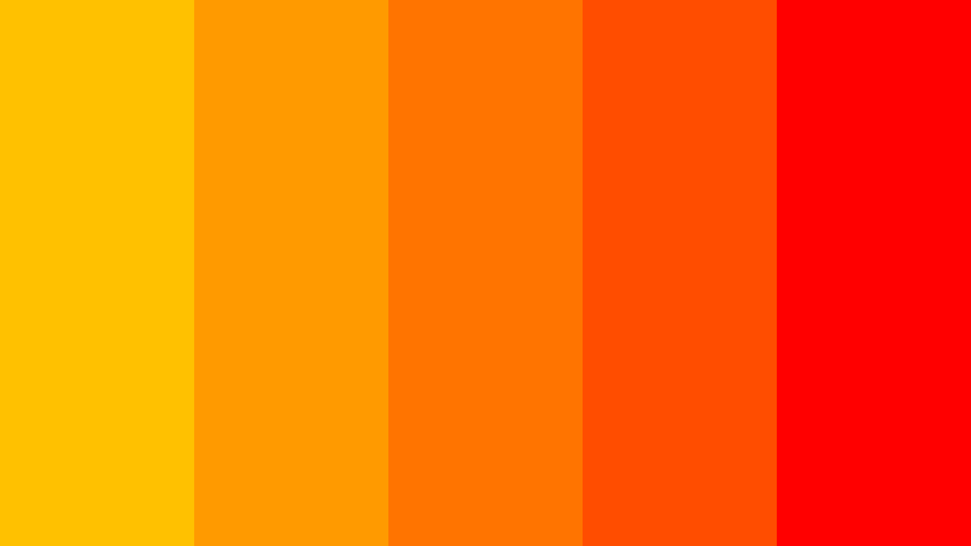 Amber – Orange Peel – Flush Orange – Vermilion – Red Color scheme ...