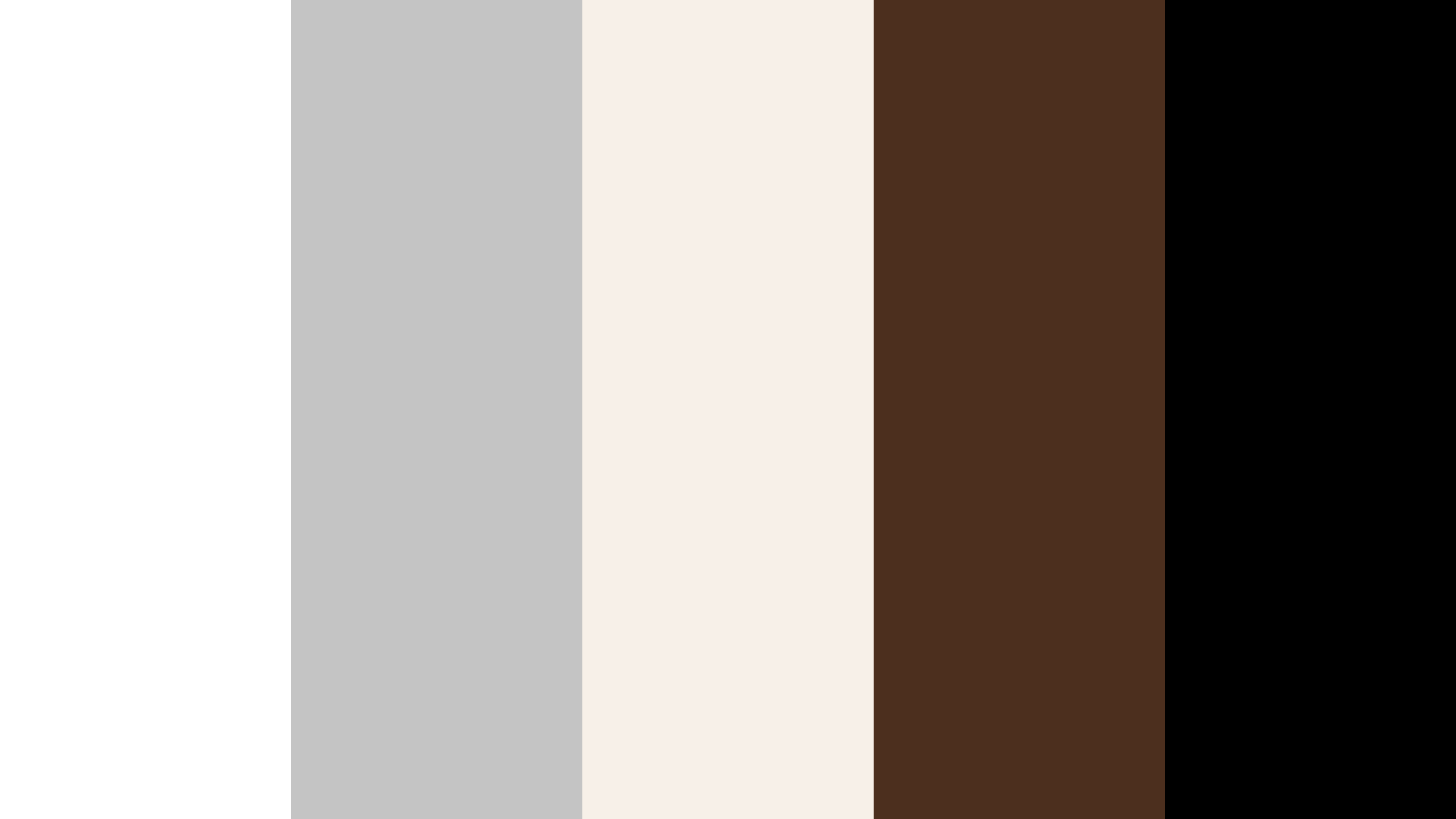 White – Silver – Merino – Metallic Bronze – Black Color scheme ...