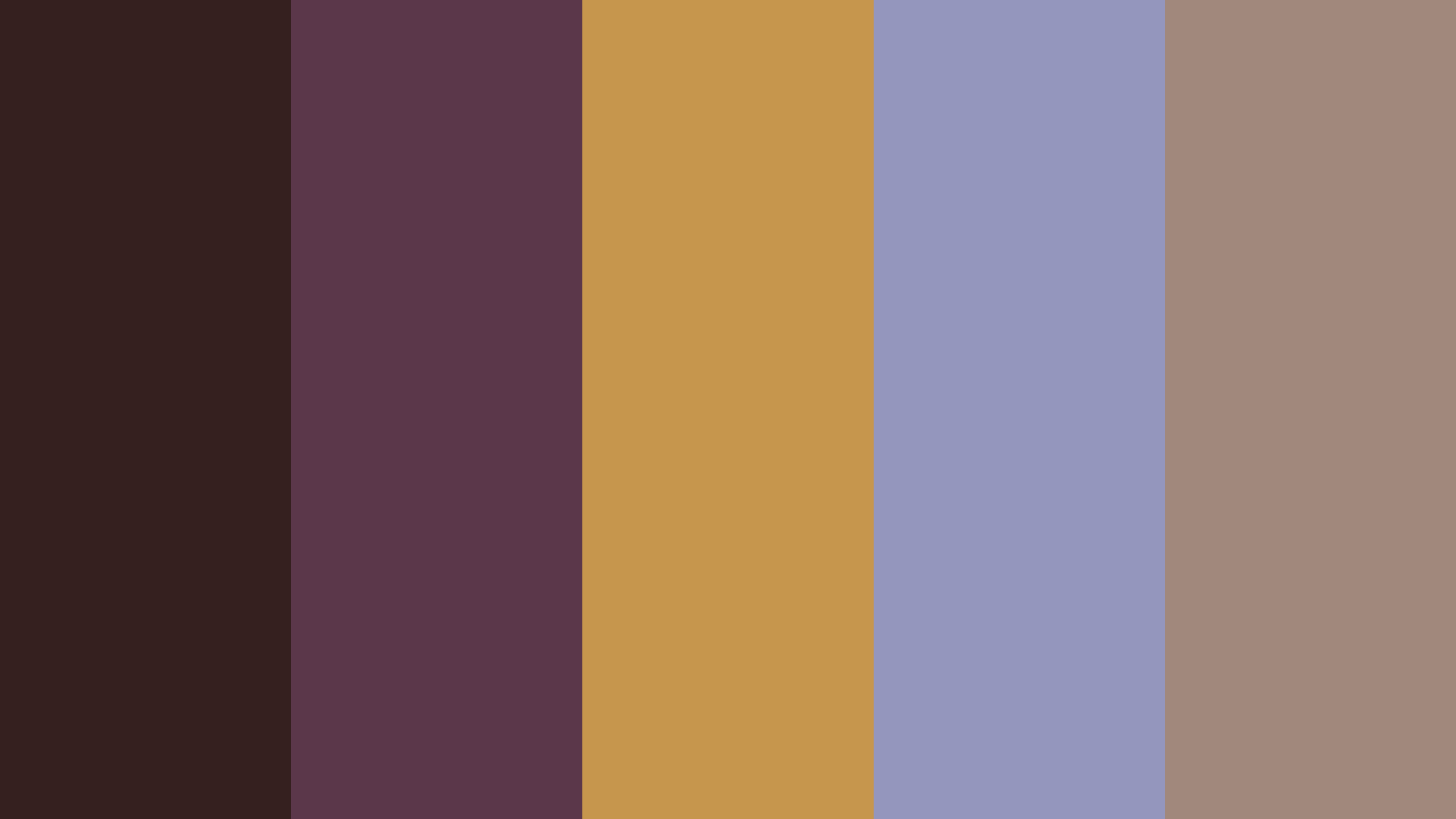 Cocoa Brown – Eggplant – Tussock – Blue Bell – Pharlap Color scheme ...