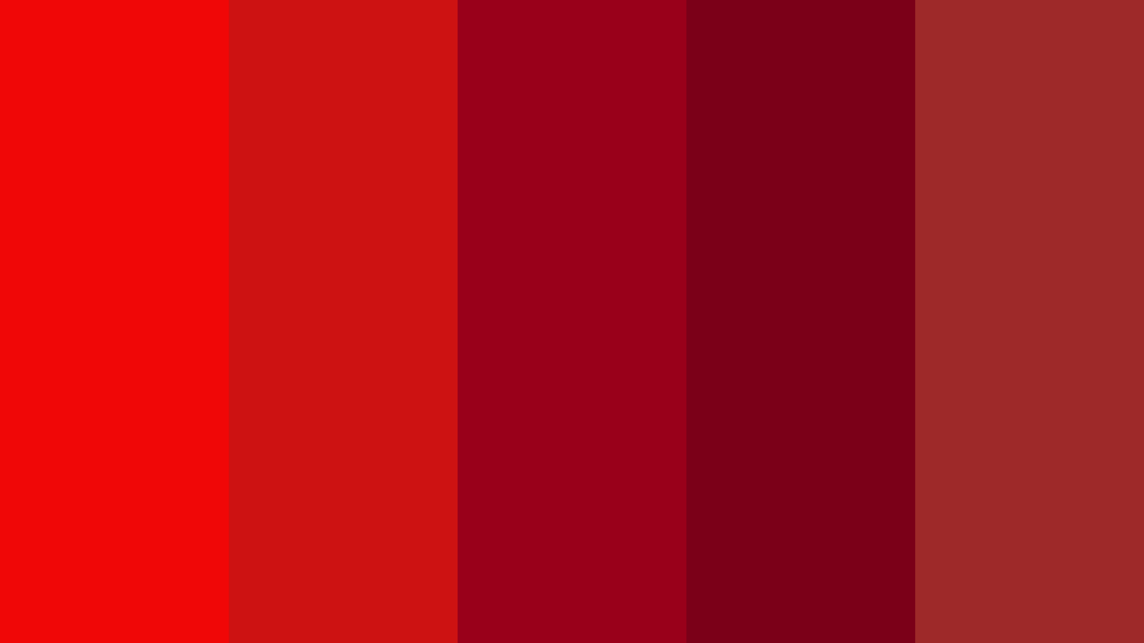 Red – Thunderbird – Carmine – Venetian Red – Mexican Red Color scheme ...