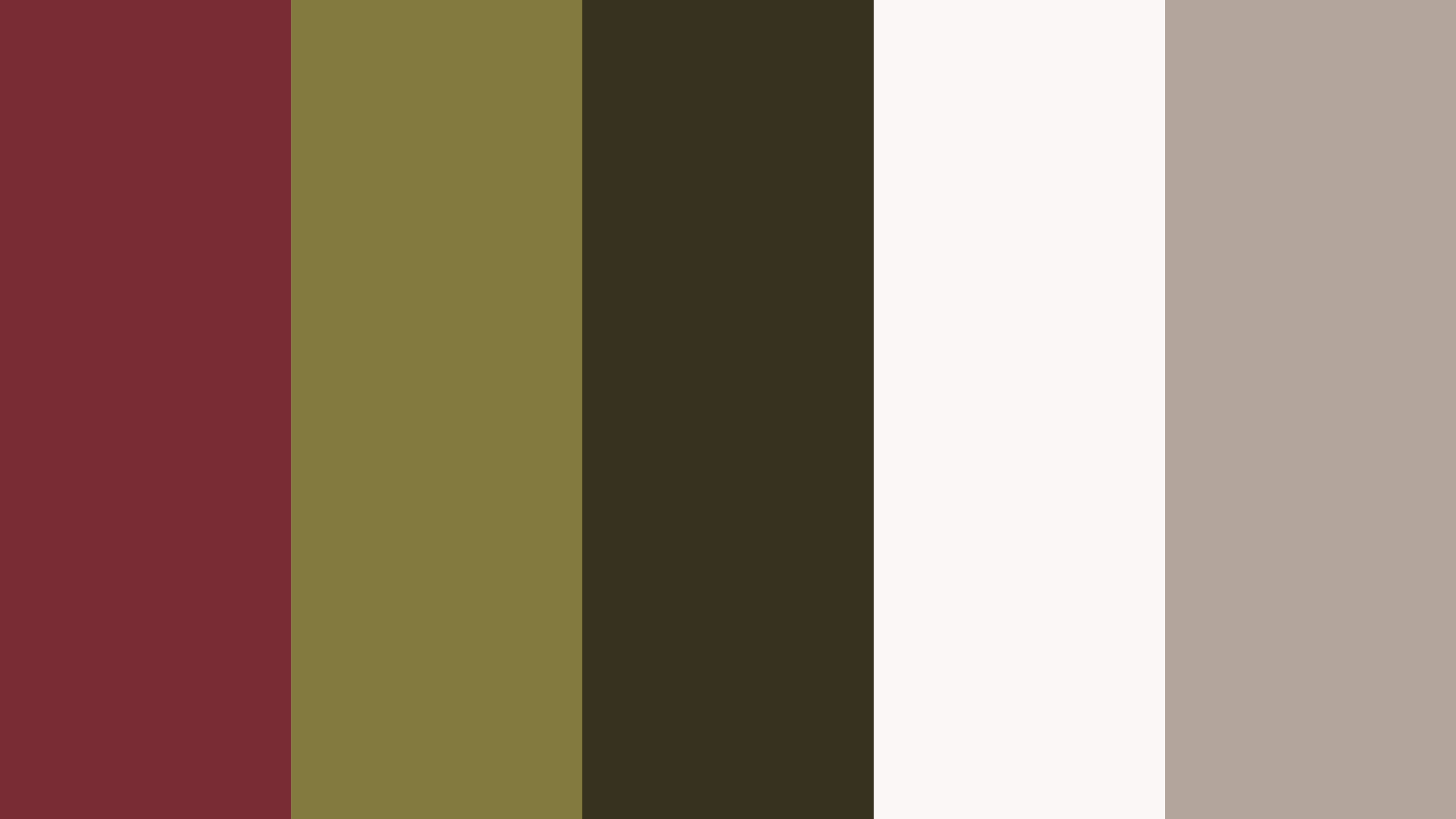 Nutmeg – Yellow Metal – Birch – Vista White – Thatch Color scheme ...