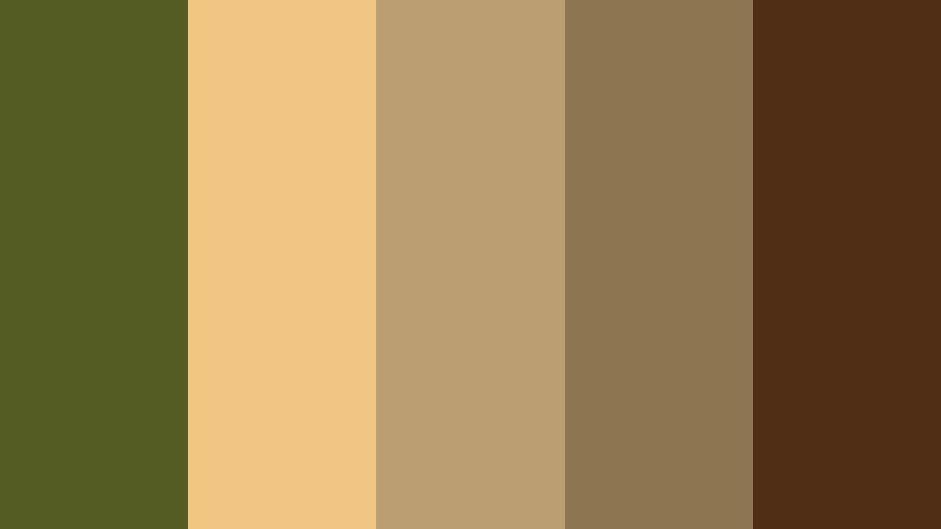 Woodland – Golden Sand – Teak – Shadow – Brown Derby Color scheme ...