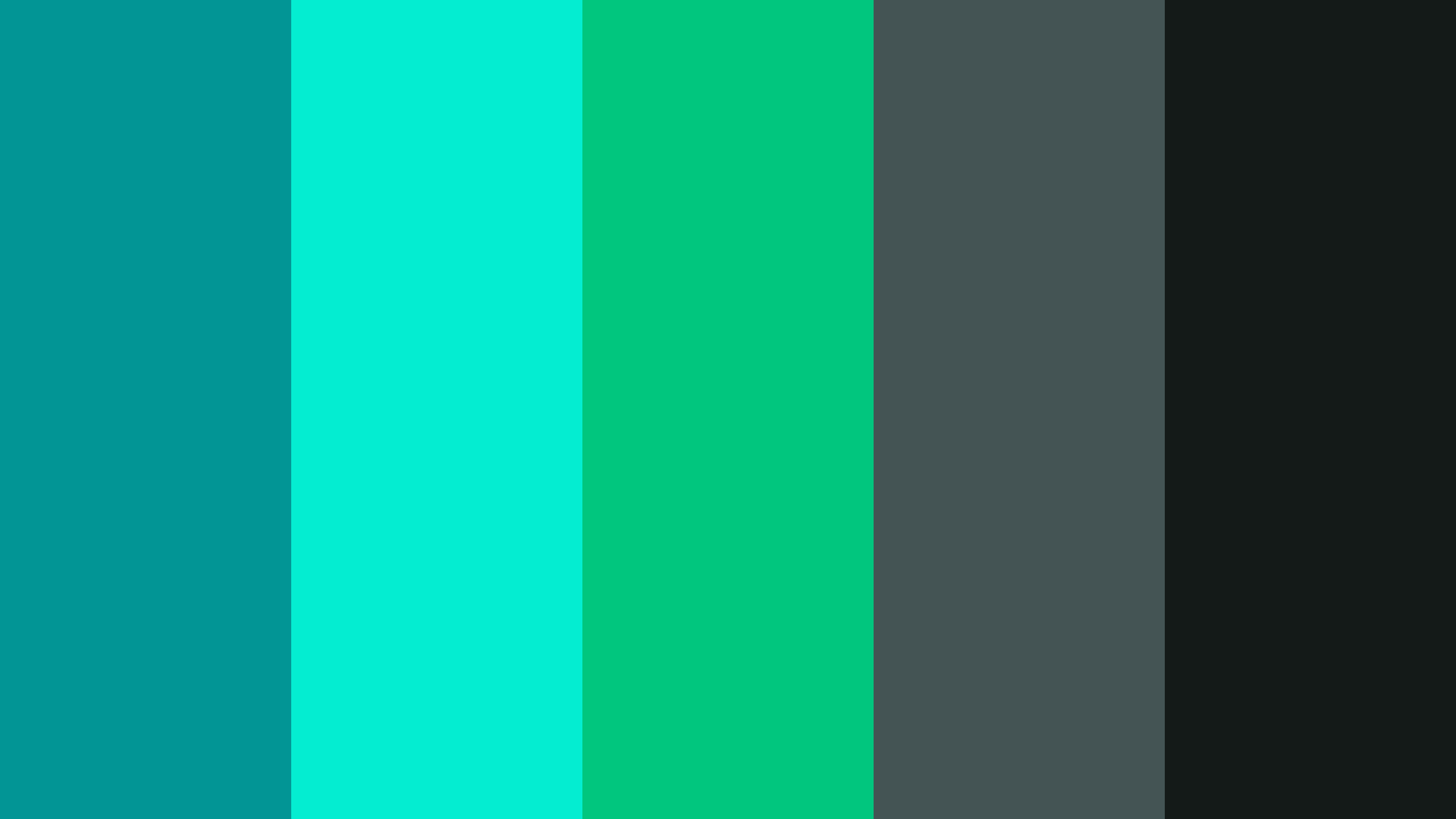 Persian Green – Bright Turquoise – Caribbean Green – Cape Cod ...