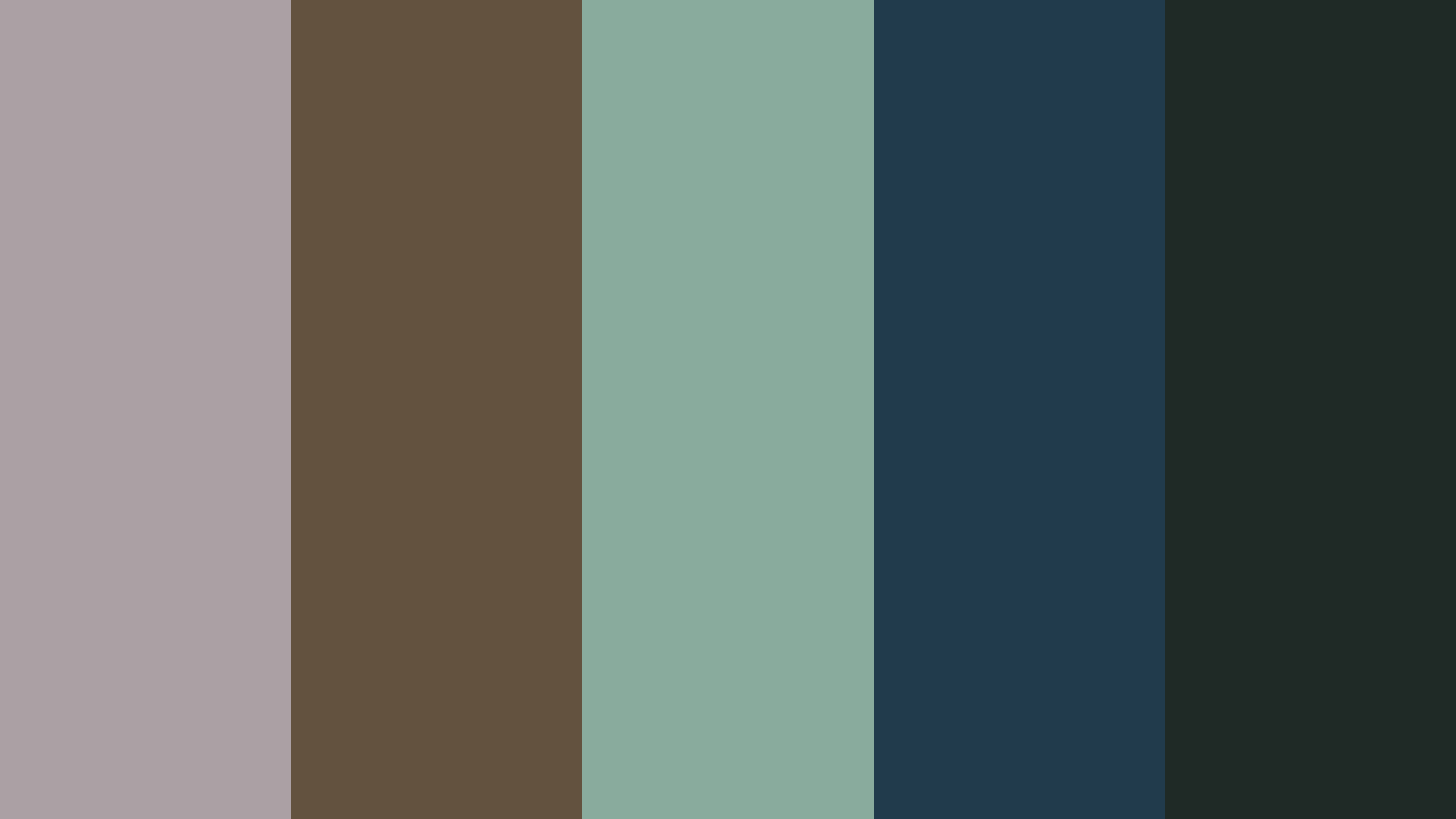 Dusty Gray – Kabul – Cascade – Blue Dianne – Outer Space Color scheme ...