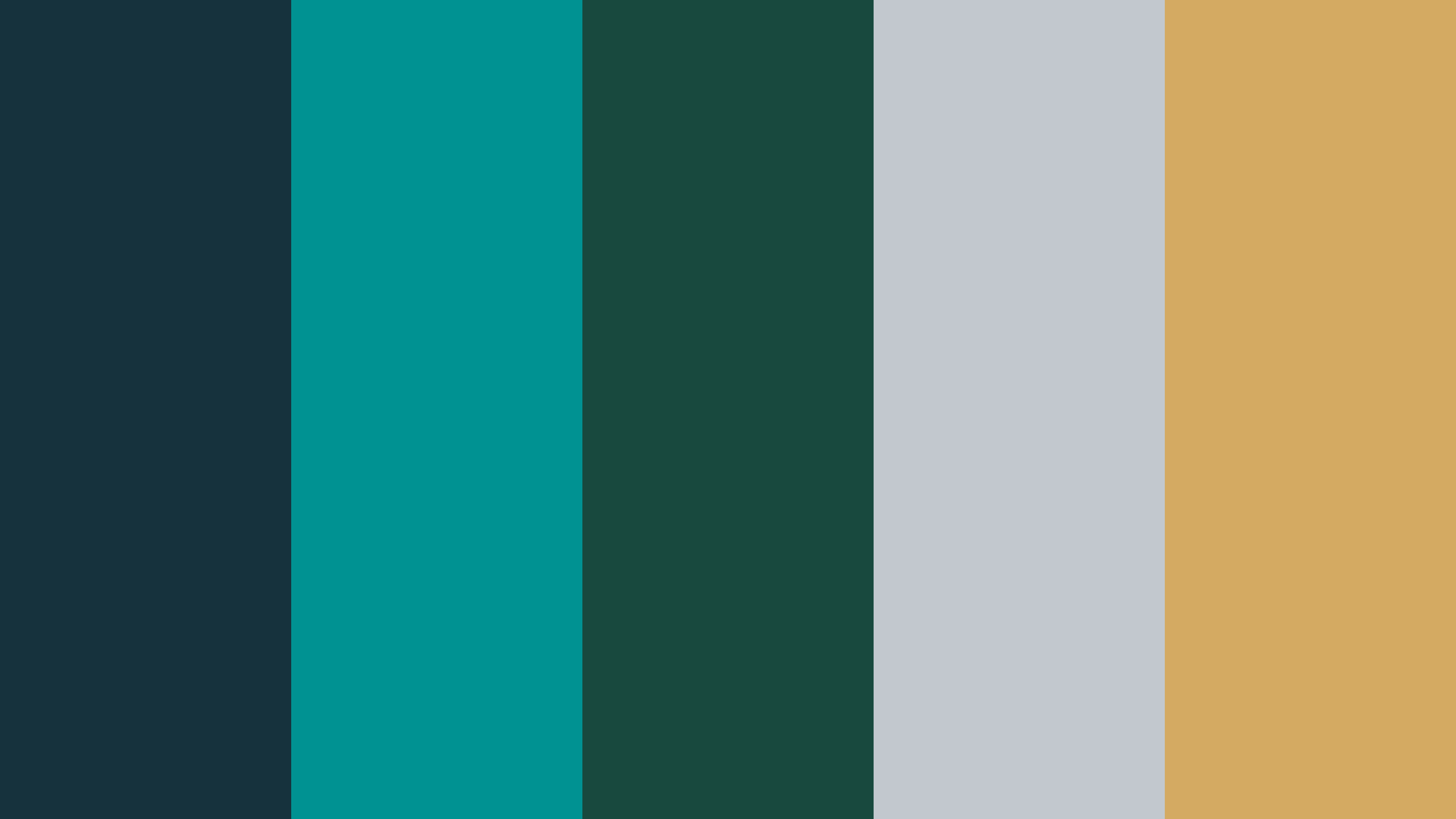 Big Stone – Persian Green – Green Pea – Loblolly – Whiskey Color scheme ...