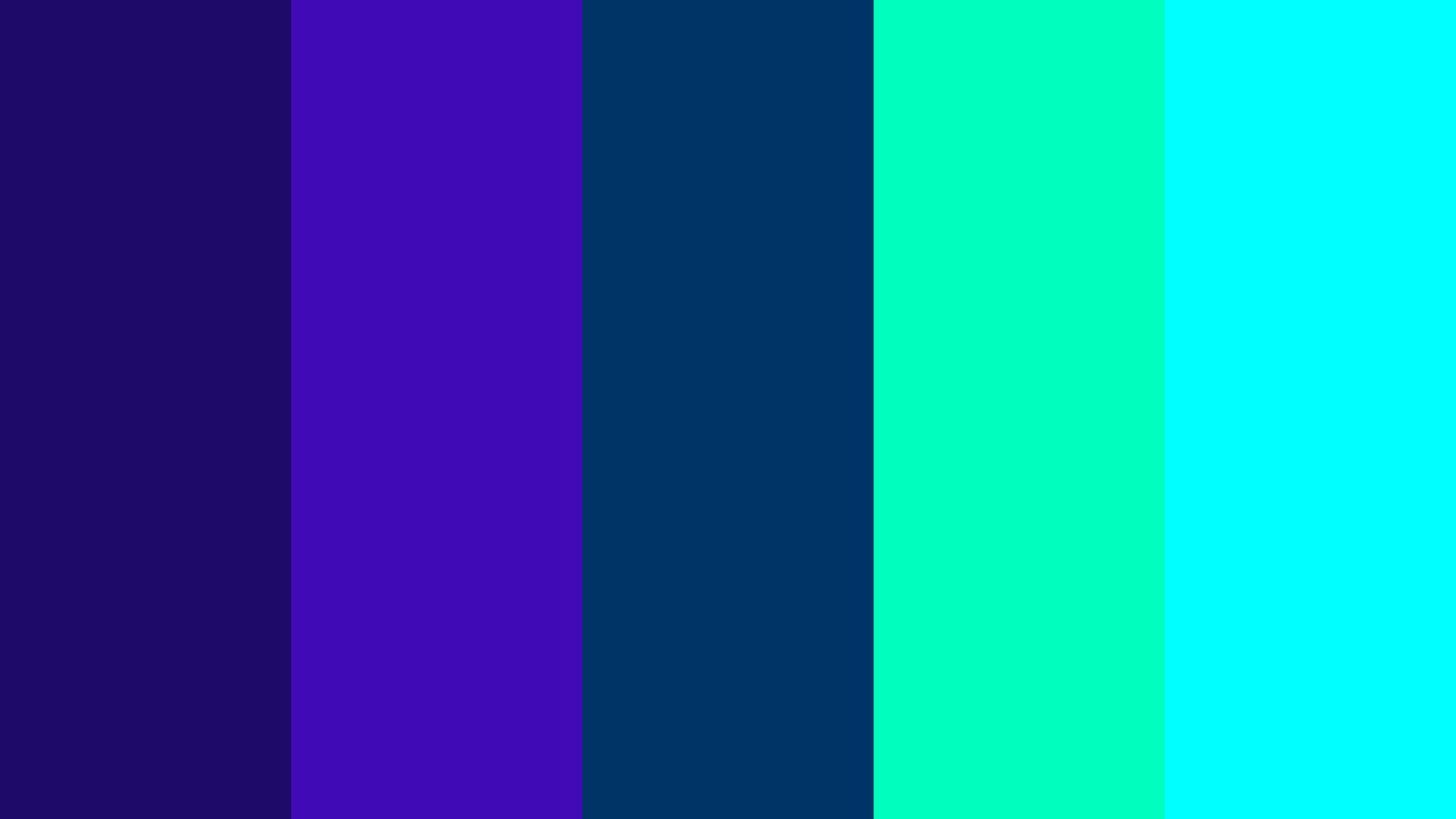 Arapawa – Blue Gem – Midnight Blue – Bright Turquoise – Cyan / Aqua ...