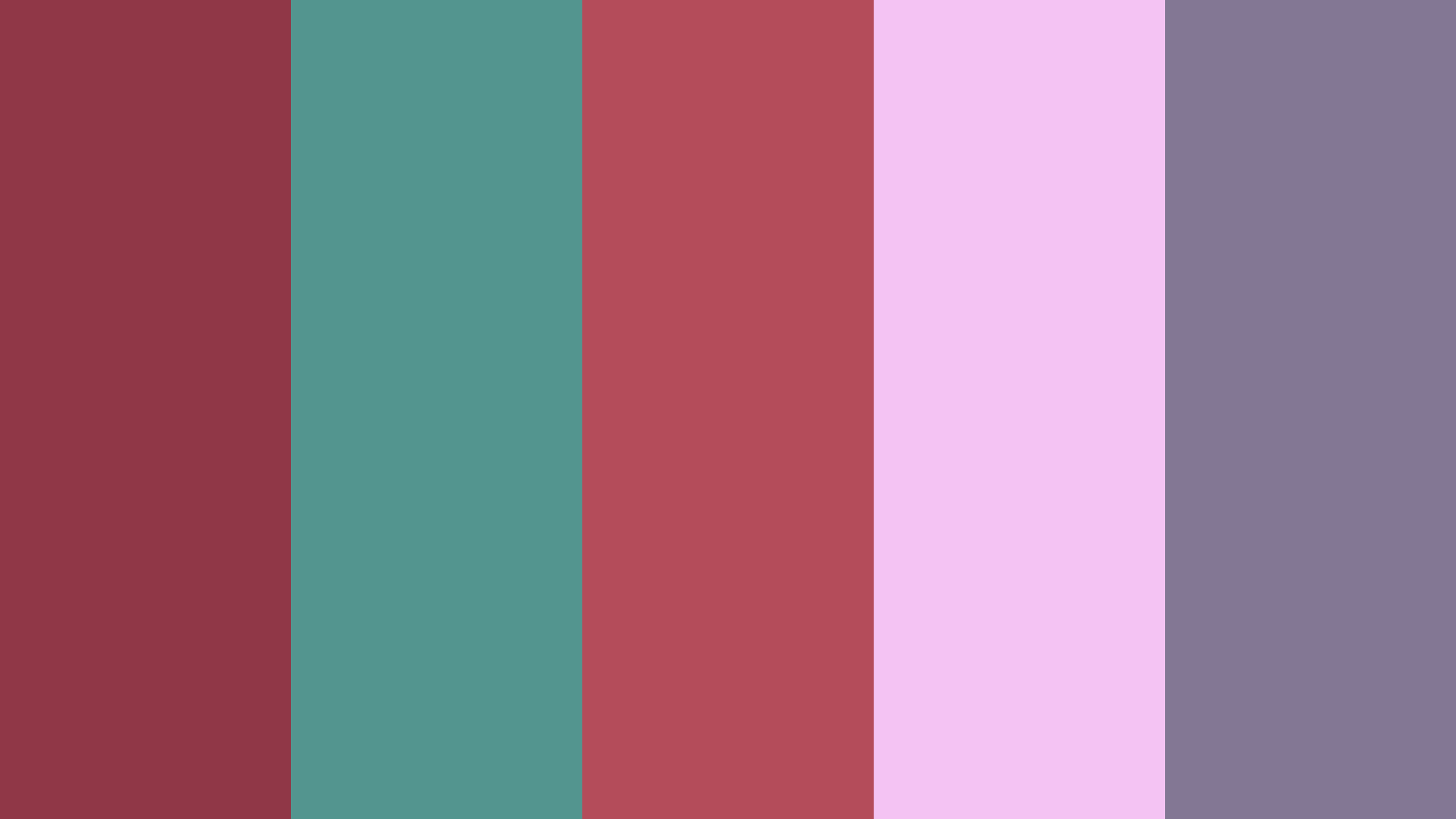 Solid Pink – Breaker Bay – Hippie Pink – Cherub – Mobster Color scheme ...