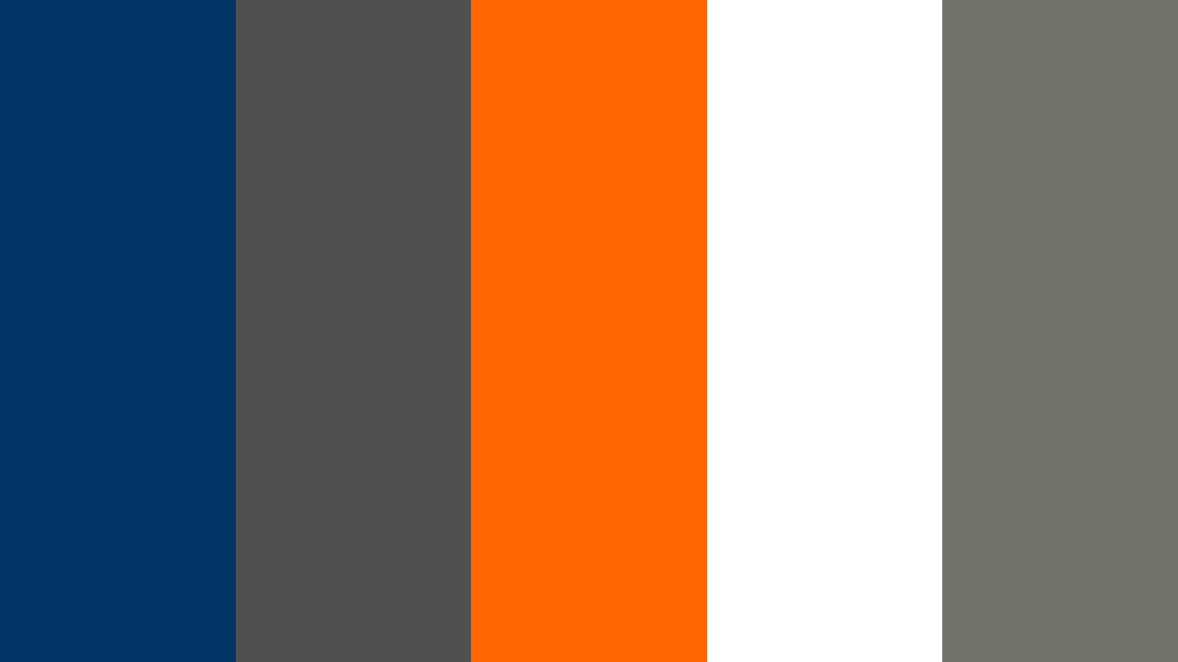 Midnight Blue – Emperor – Blaze Orange – White – Ironside Gray Color ...