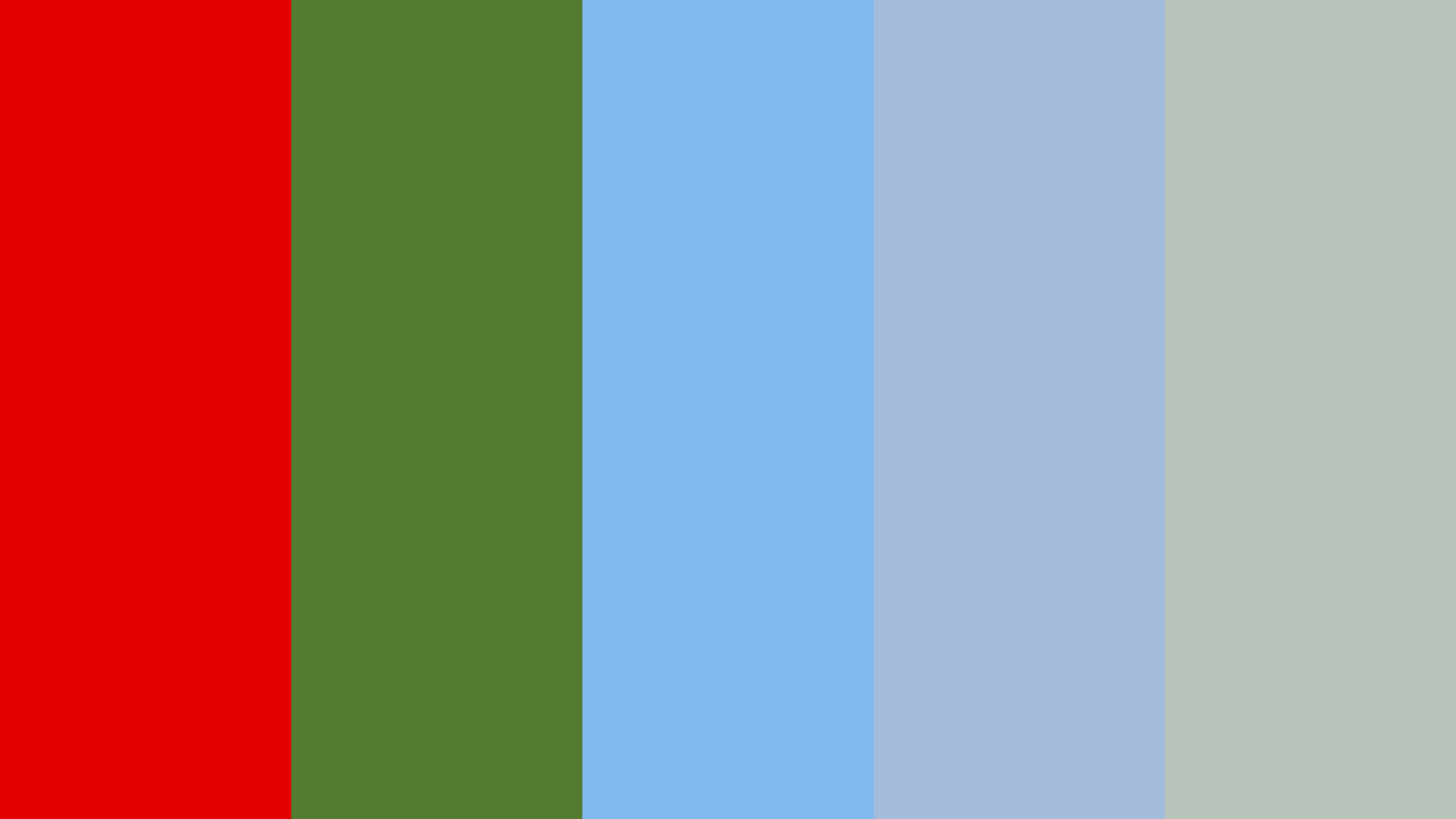 Red – Chalet Green – Jordy Blue – Pigeon Post – Pumice Color scheme ...