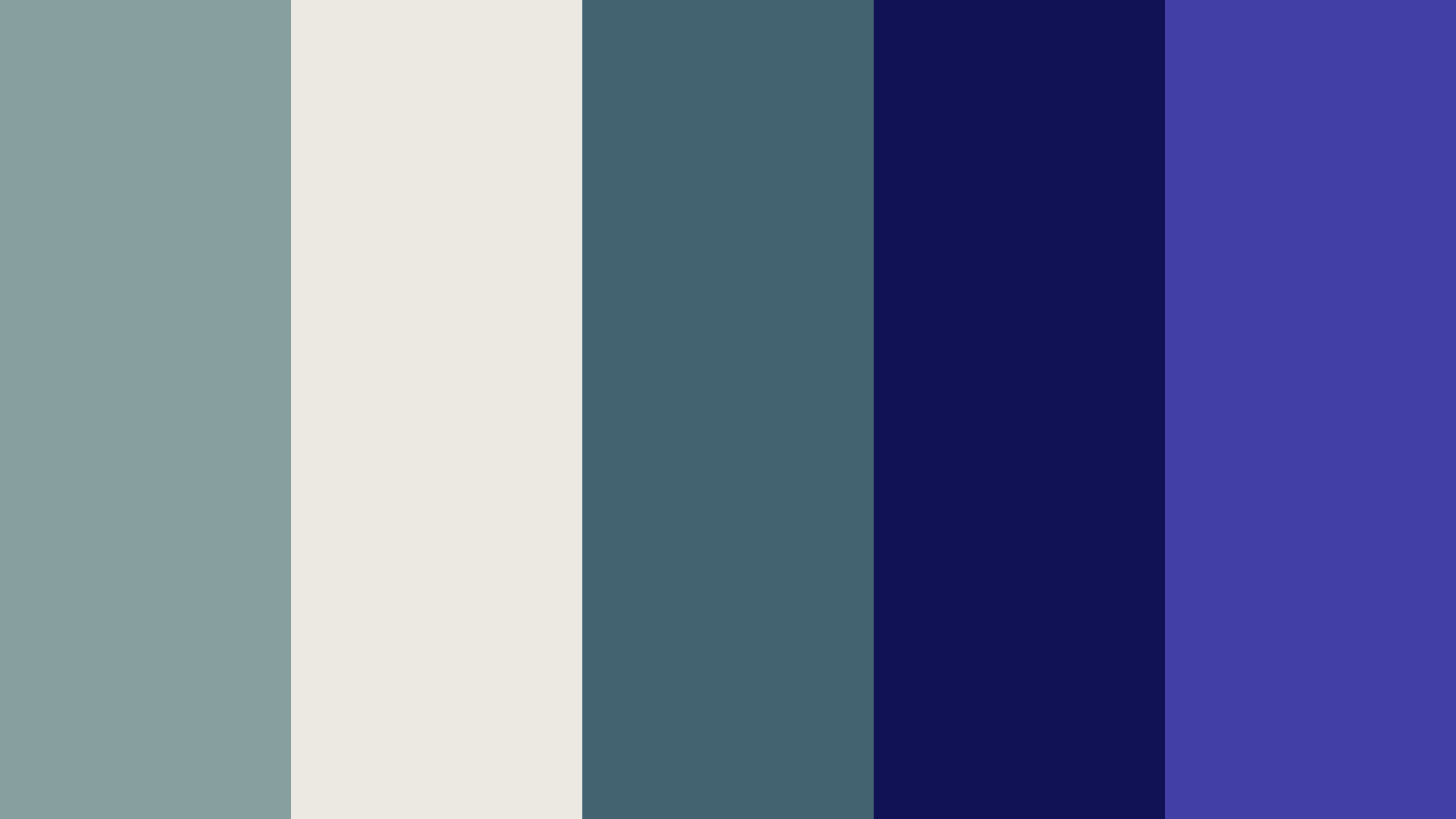 Granny Smith – Cararra – Blue Bayoux – Blue Zodiac – Gigas Color scheme ...