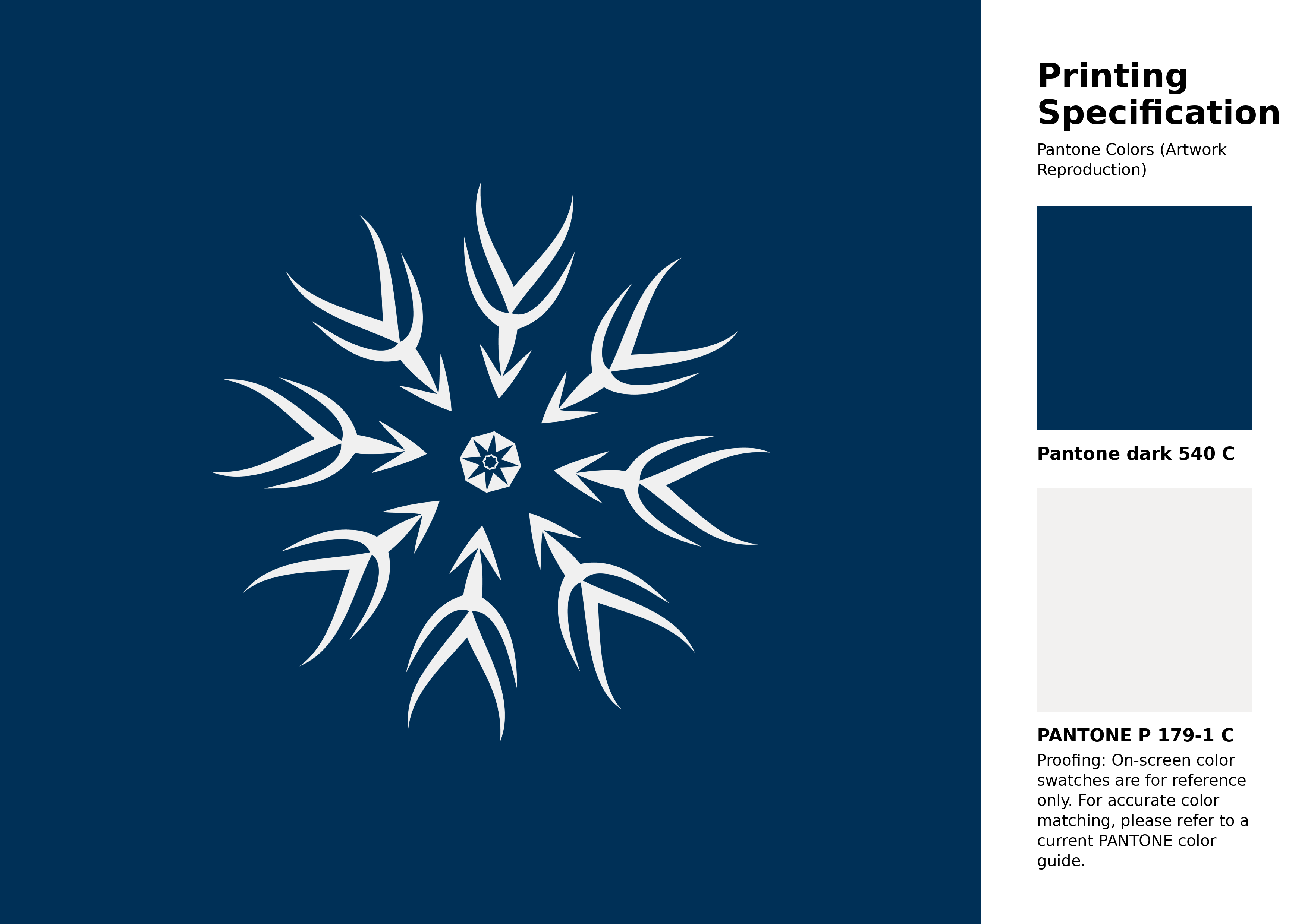 Hex Color #003057 | Printing Match PANTONE 540 C | Color conversion ...