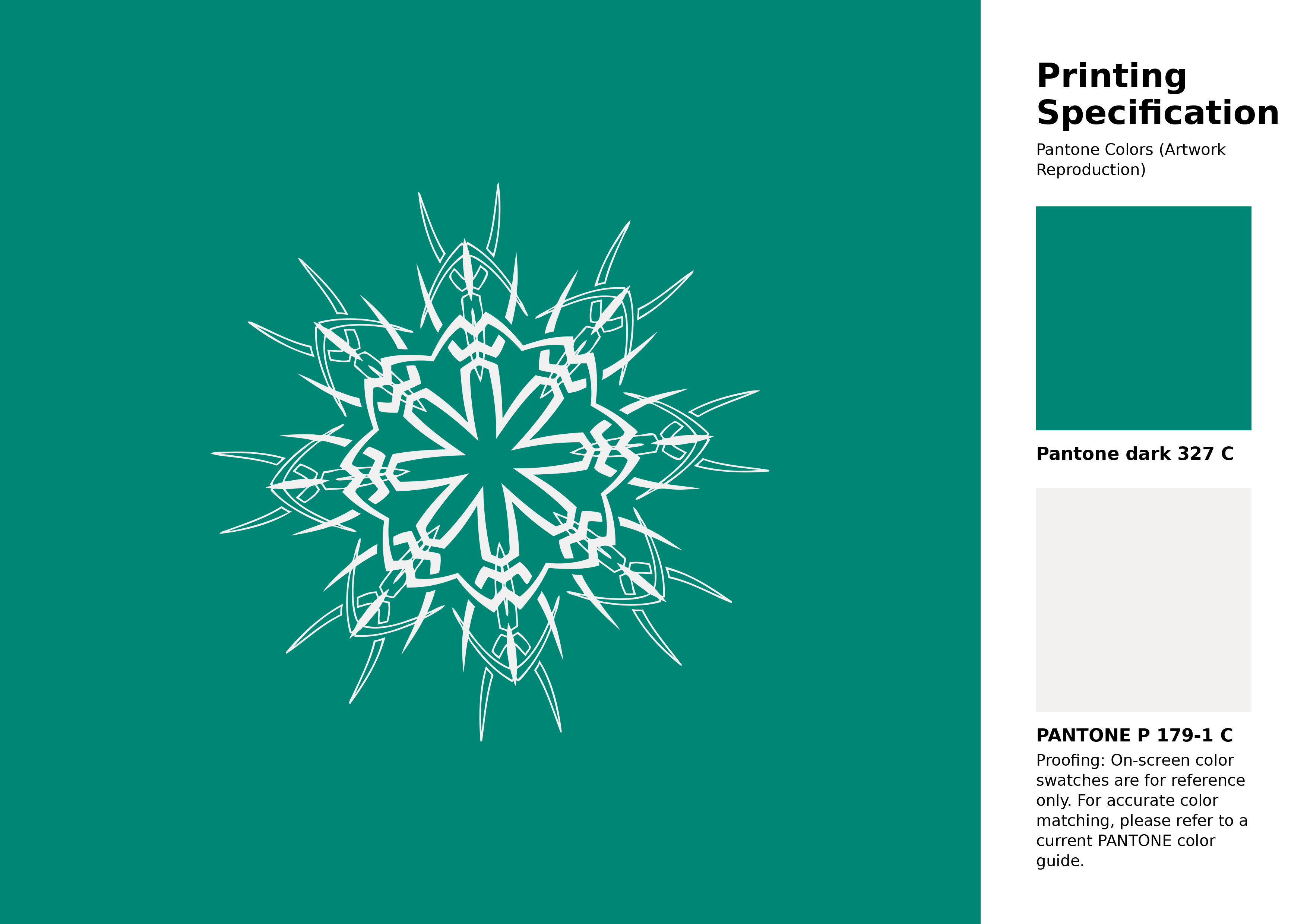 Hex Color #008675 | Printing Match PANTONE 327 C | Color conversion ...