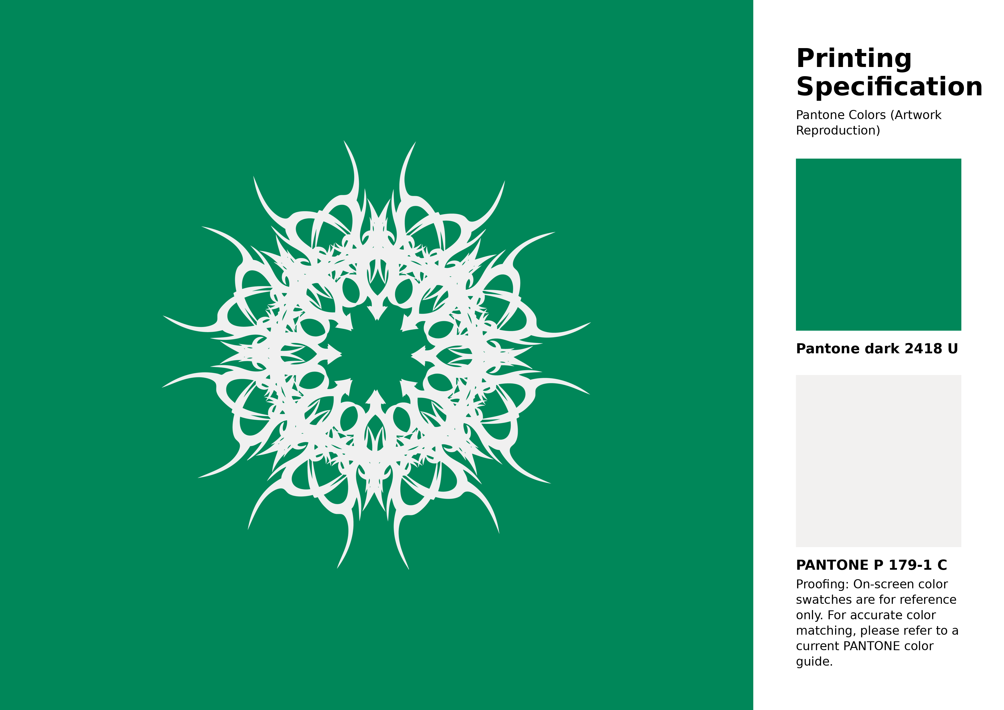 Hex Color #008759 | Printing Match PANTONE 2418 U | Color conversion ...