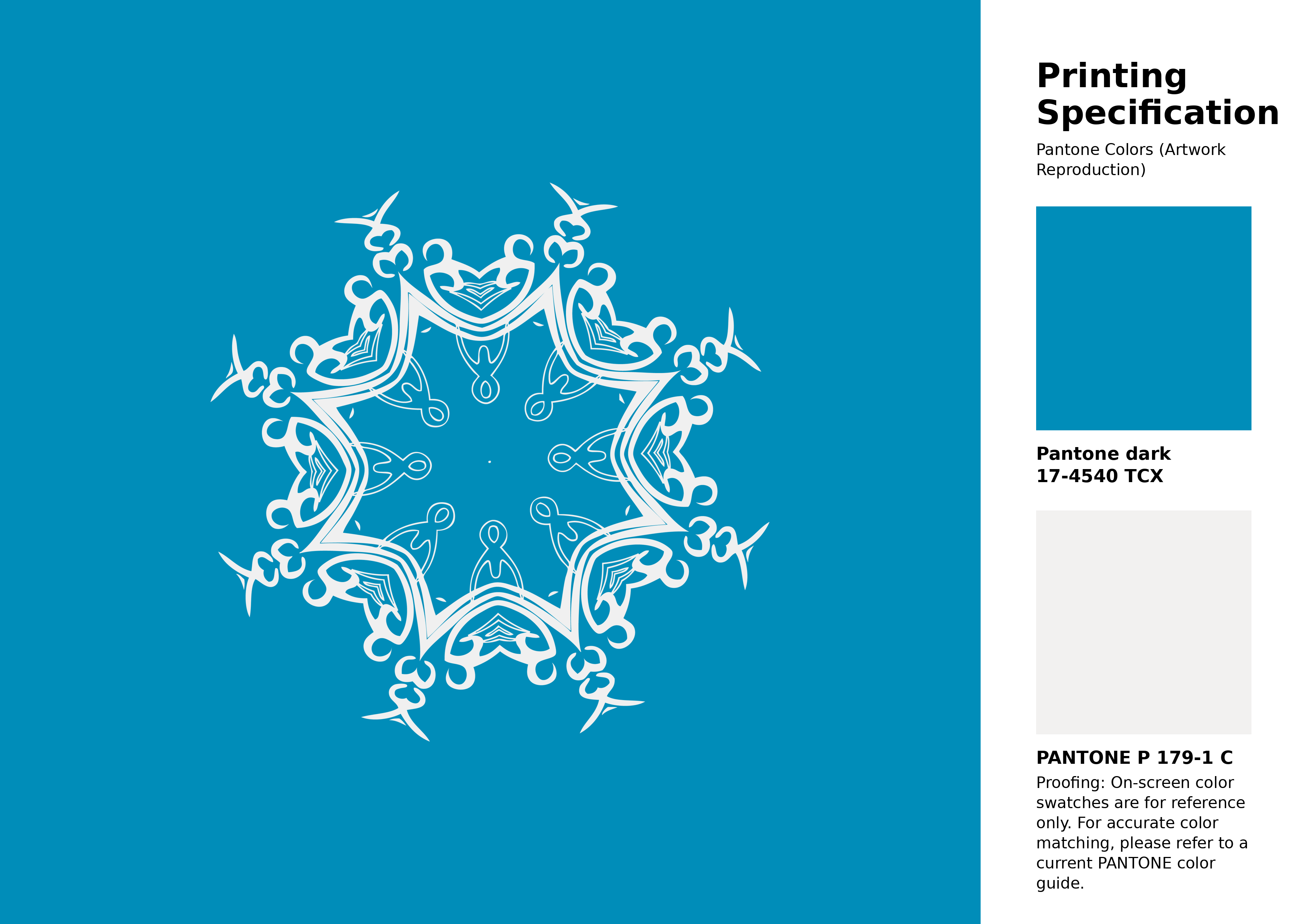 Hex Color #008db9 | Printing Match PANTONE 17-4540 TCX | Color ...