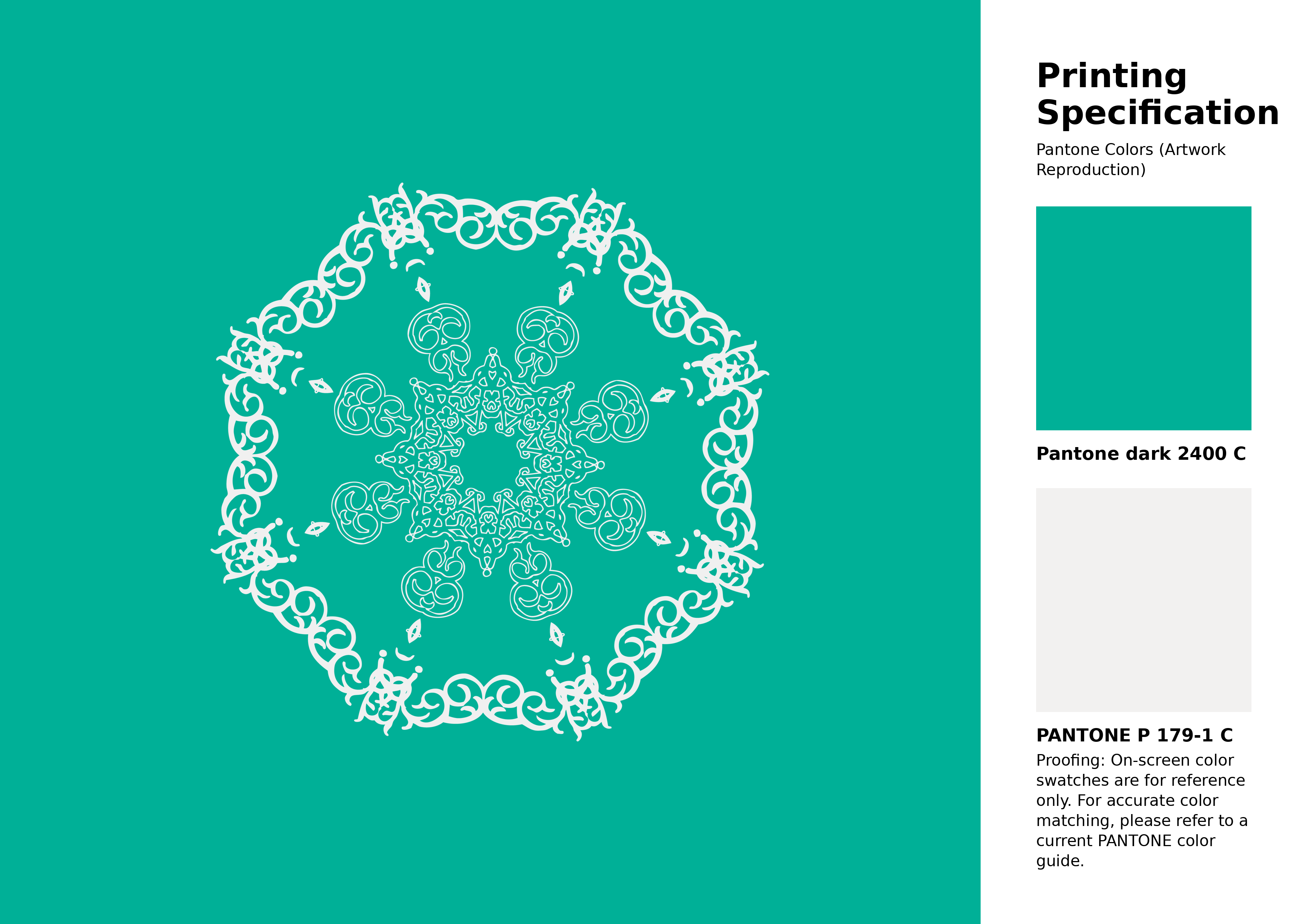 Hex Color #00b097 | Printing Match PANTONE 2400 C | Color conversion ...