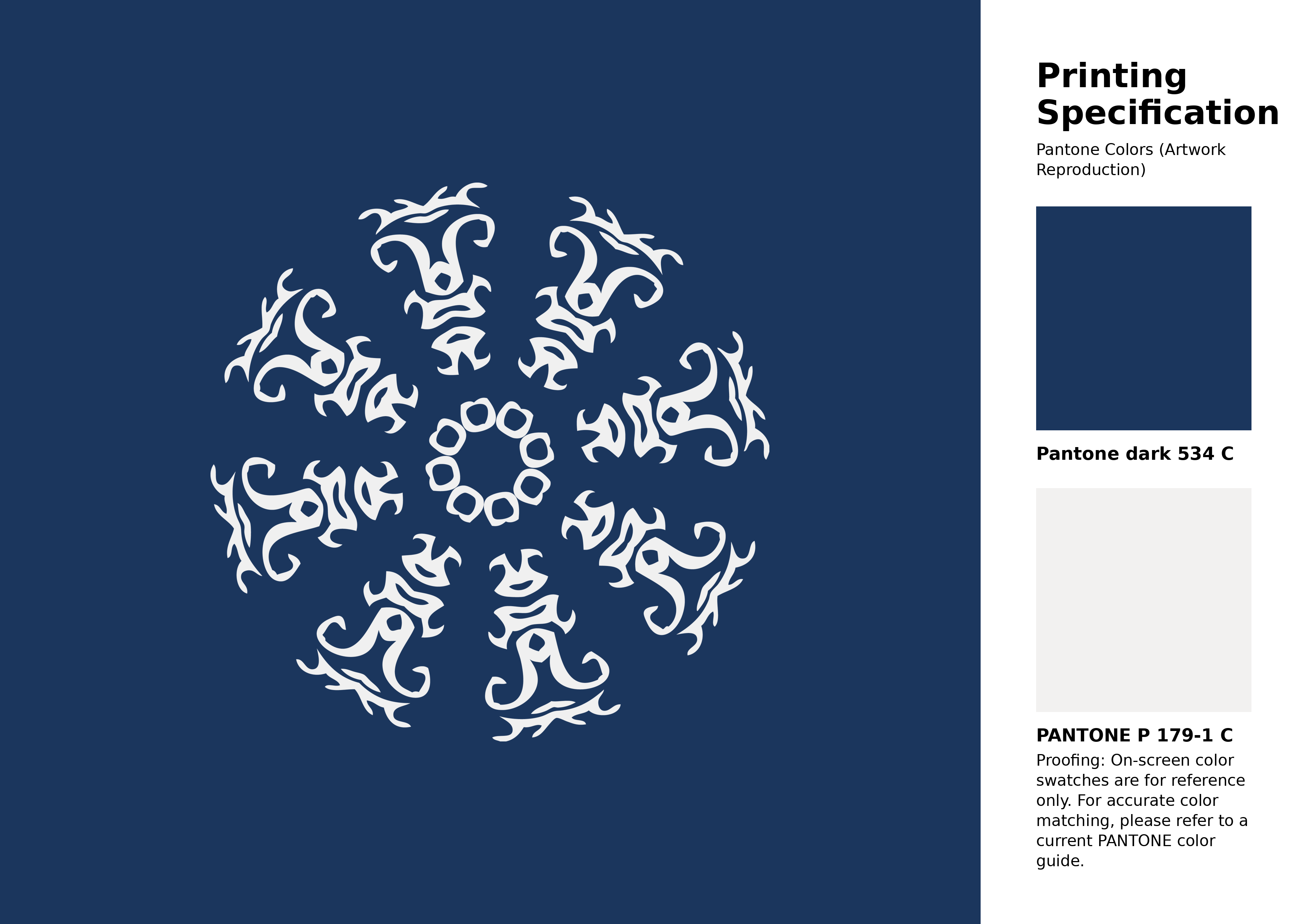 Hex Color #1b365d | Printing Match PANTONE 534 C | Color conversion ...