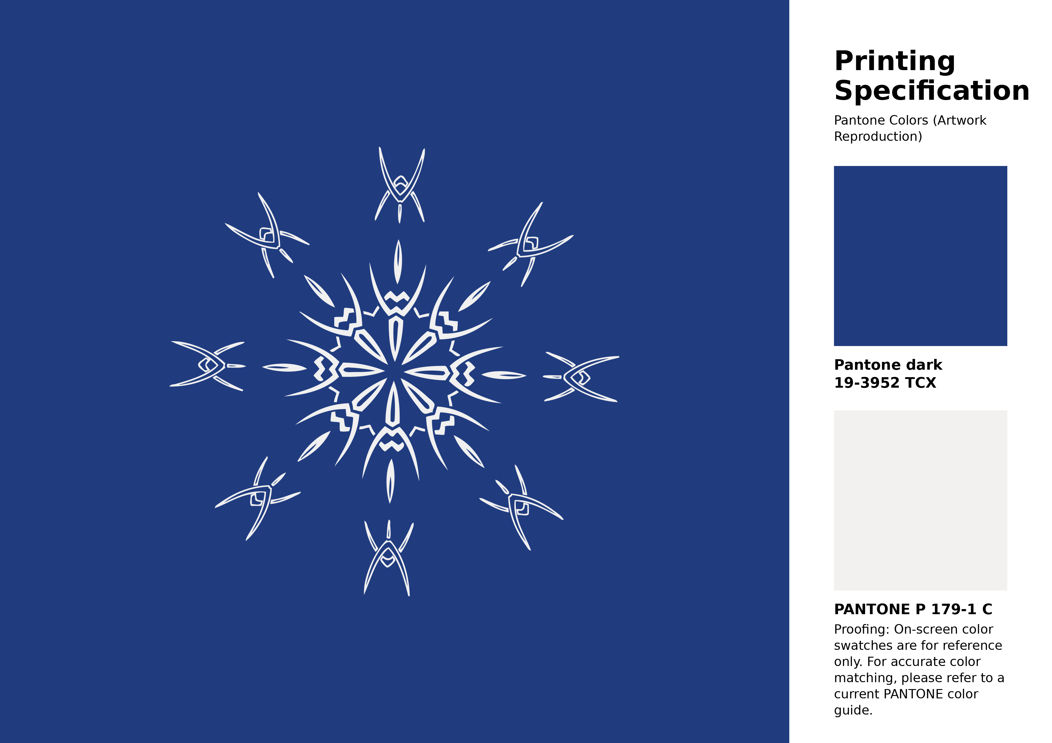 Hex Color #203C7F | Printing Match PANTONE 19-3952 TCX | Color ...