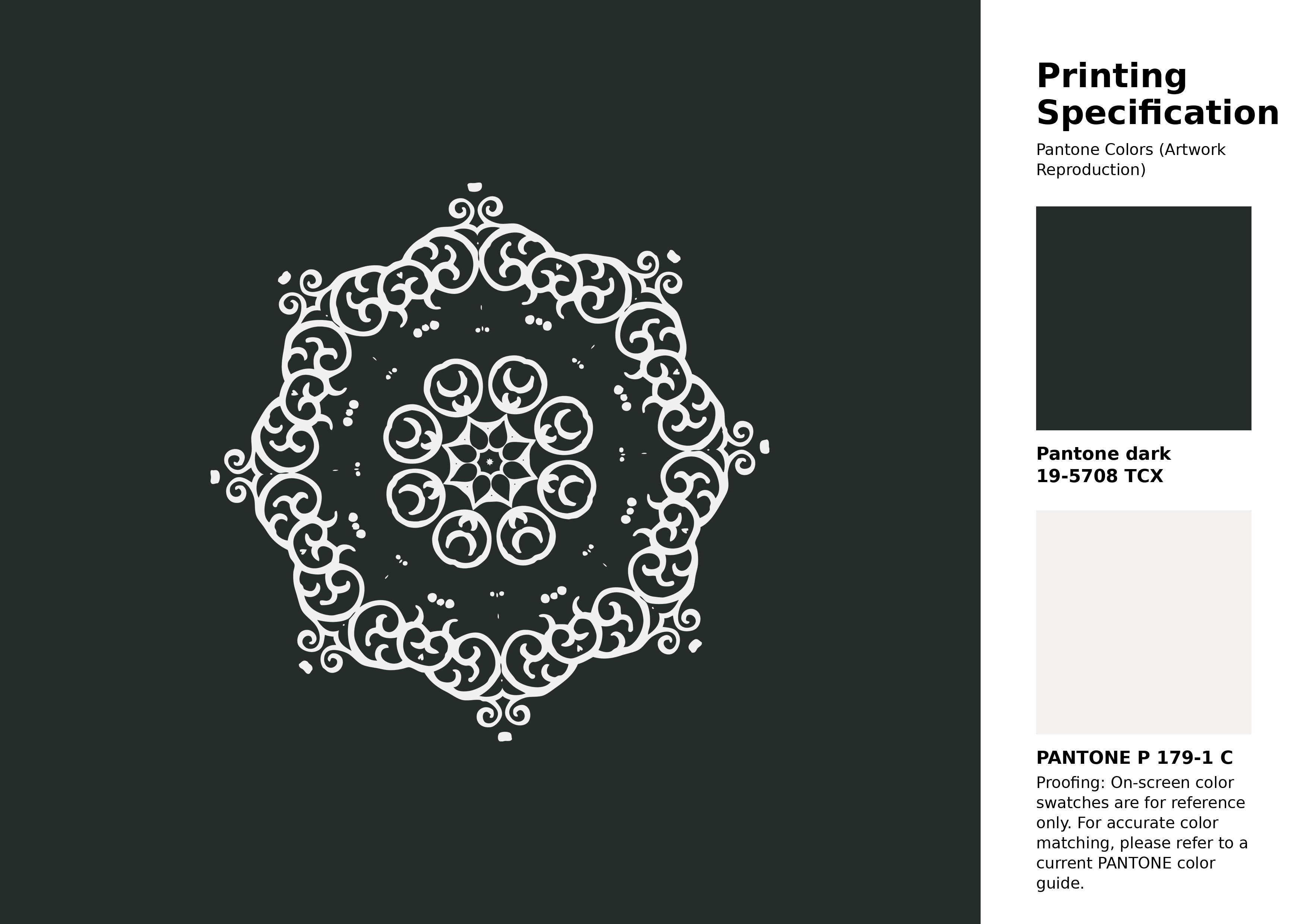 Hex Color #262c2a | Printing Match PANTONE 19-5708 TCX | Color ...