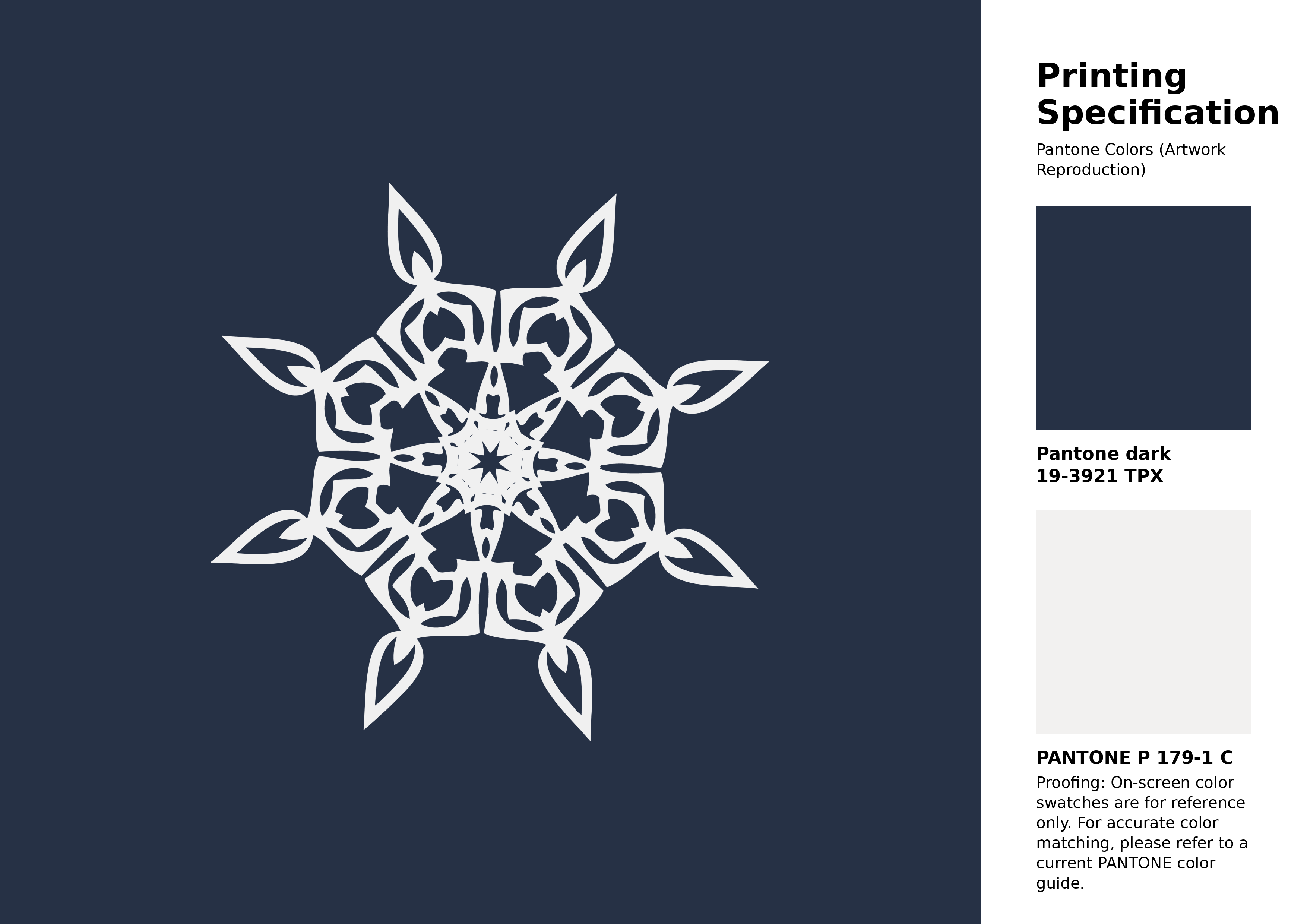 Hex Color #263145 | Printing Match PANTONE 19-3921 TPX | Color ...