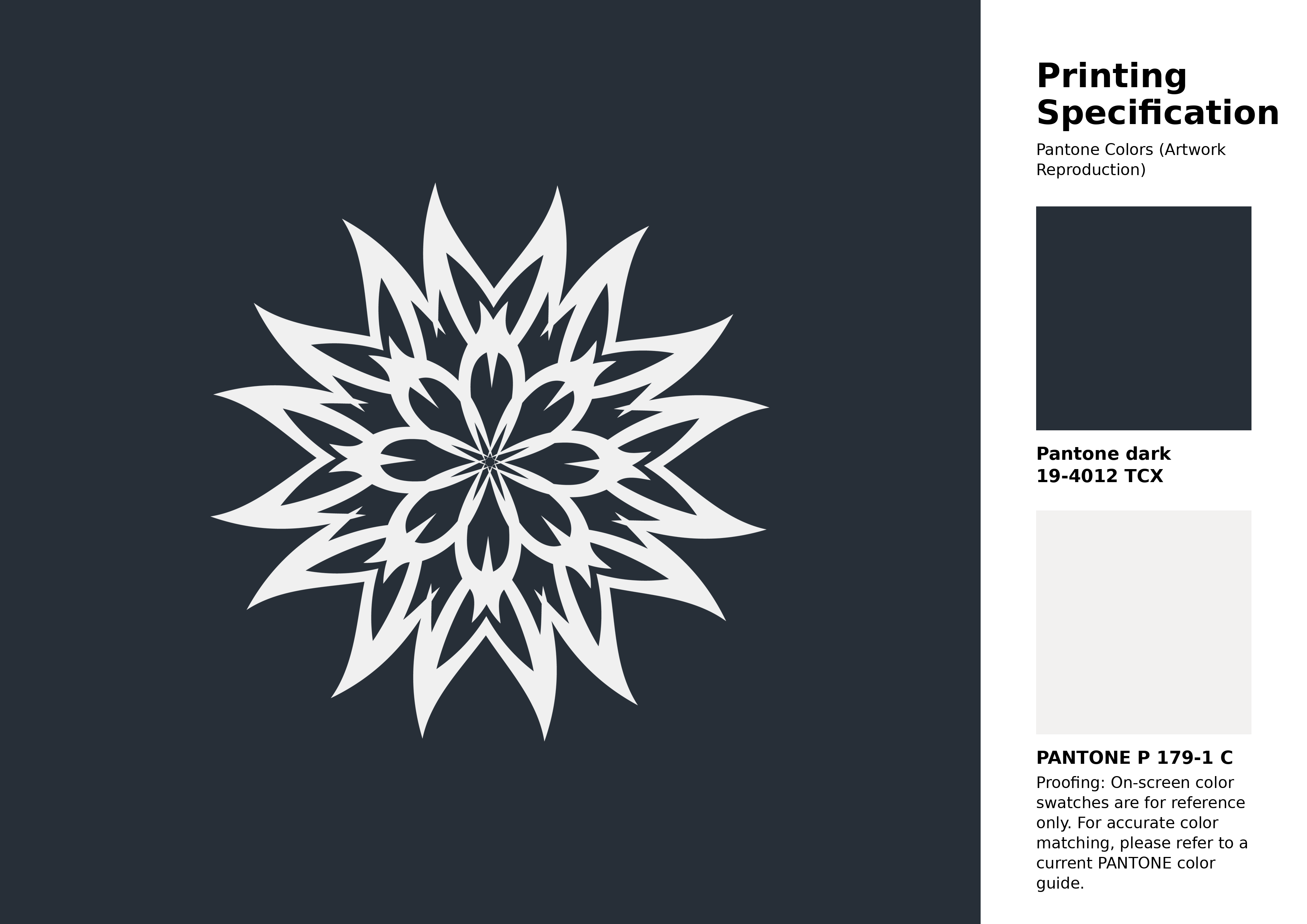 Hex Color #272f38 | Printing Match PANTONE 19-4012 TCX | Color ...