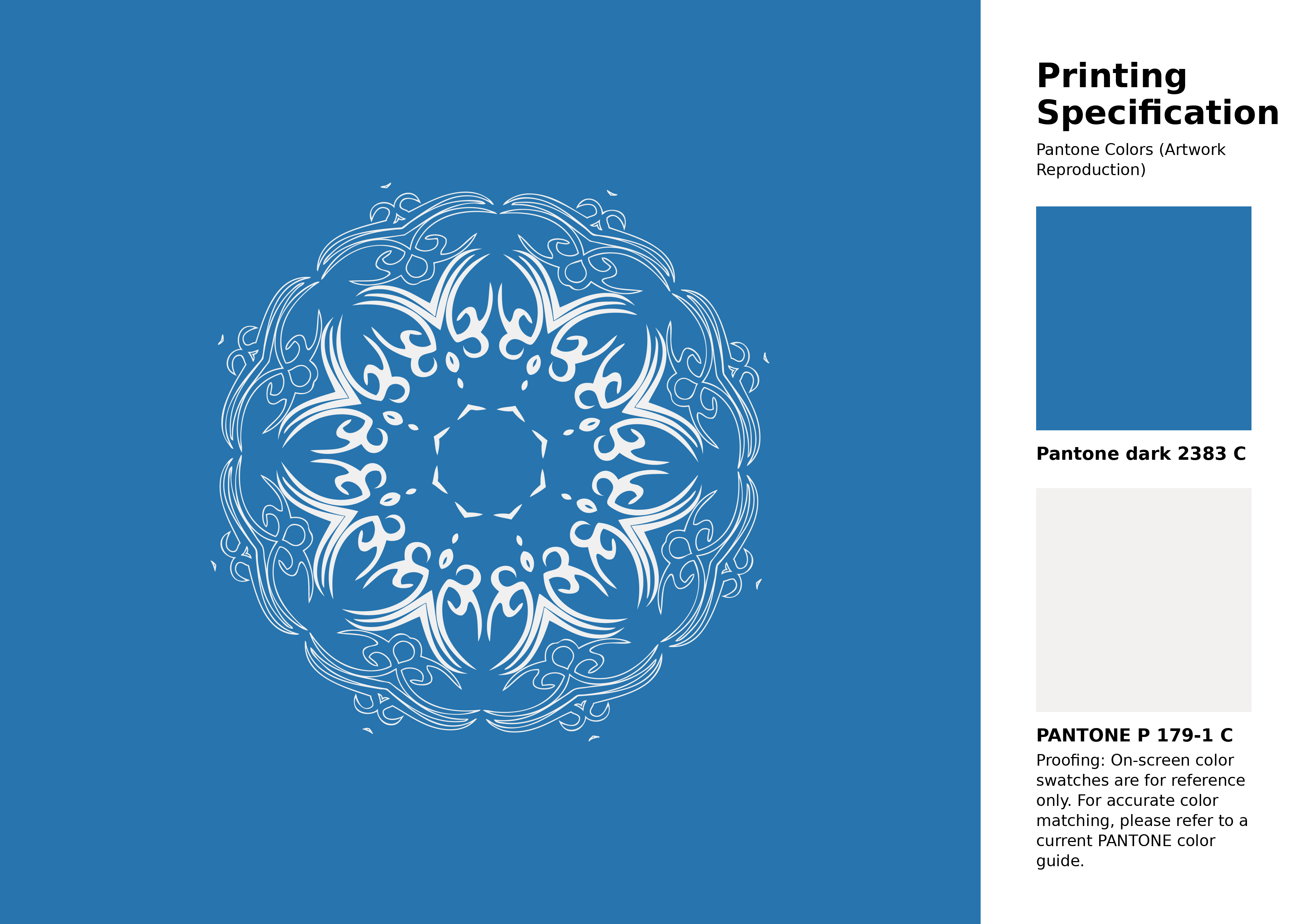 Hex Color #2774ae | Printing Match PANTONE 2383 C | Color conversion ...