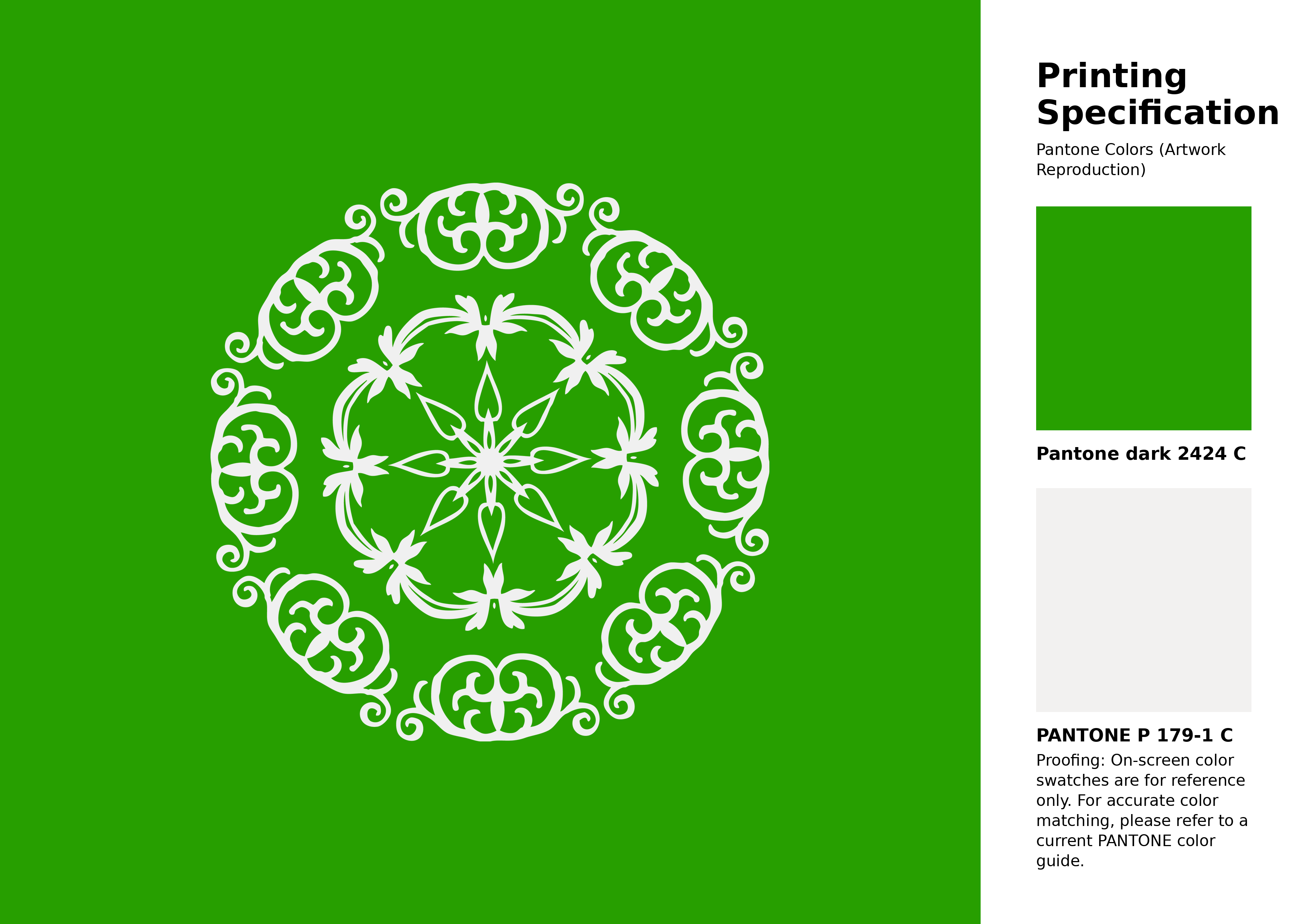 Hex Color #279f00 | Printing Match PANTONE 2424 C | Color conversion ...