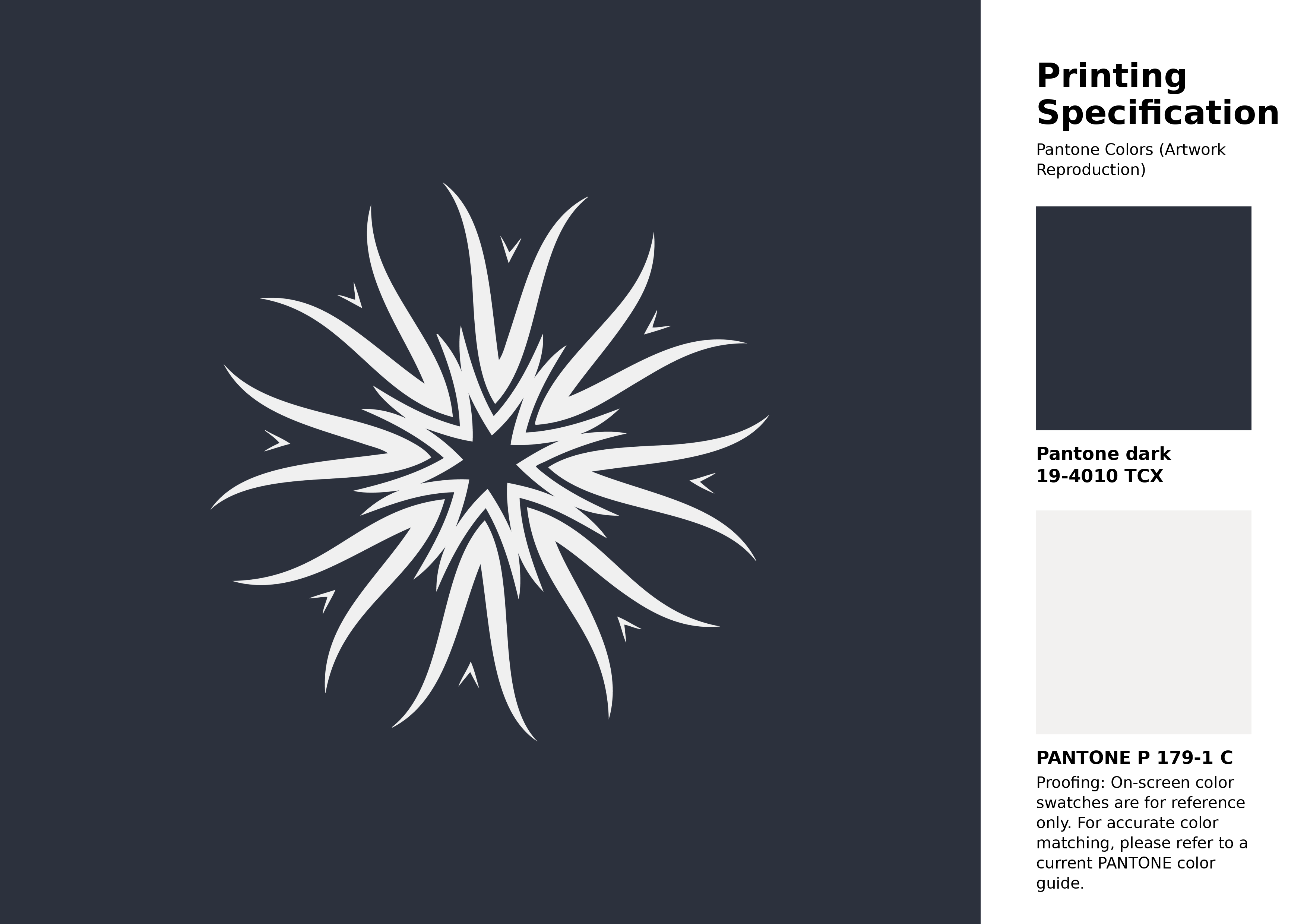 Hex Color #2c313d | Pantone PANTONE 19-4010 TCX | Hsl | Rgb