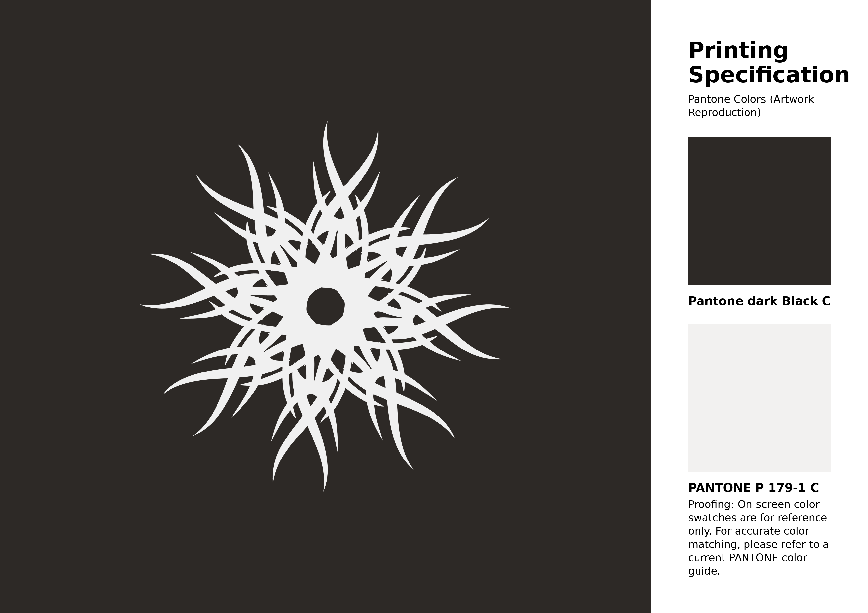 Hex Color #2d2926 | Pantone PANTONE BLACK C | Hsl | Rgb