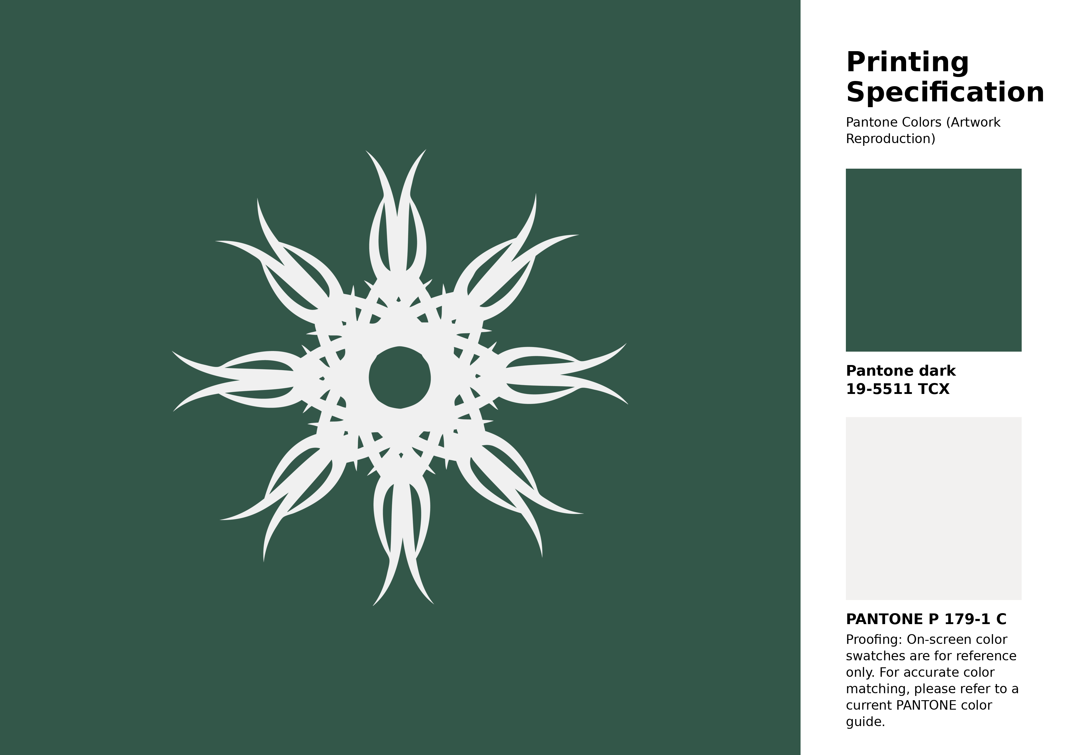 Hex Color #335749 | Printing Match PANTONE 19-5511 TCX | Color ...