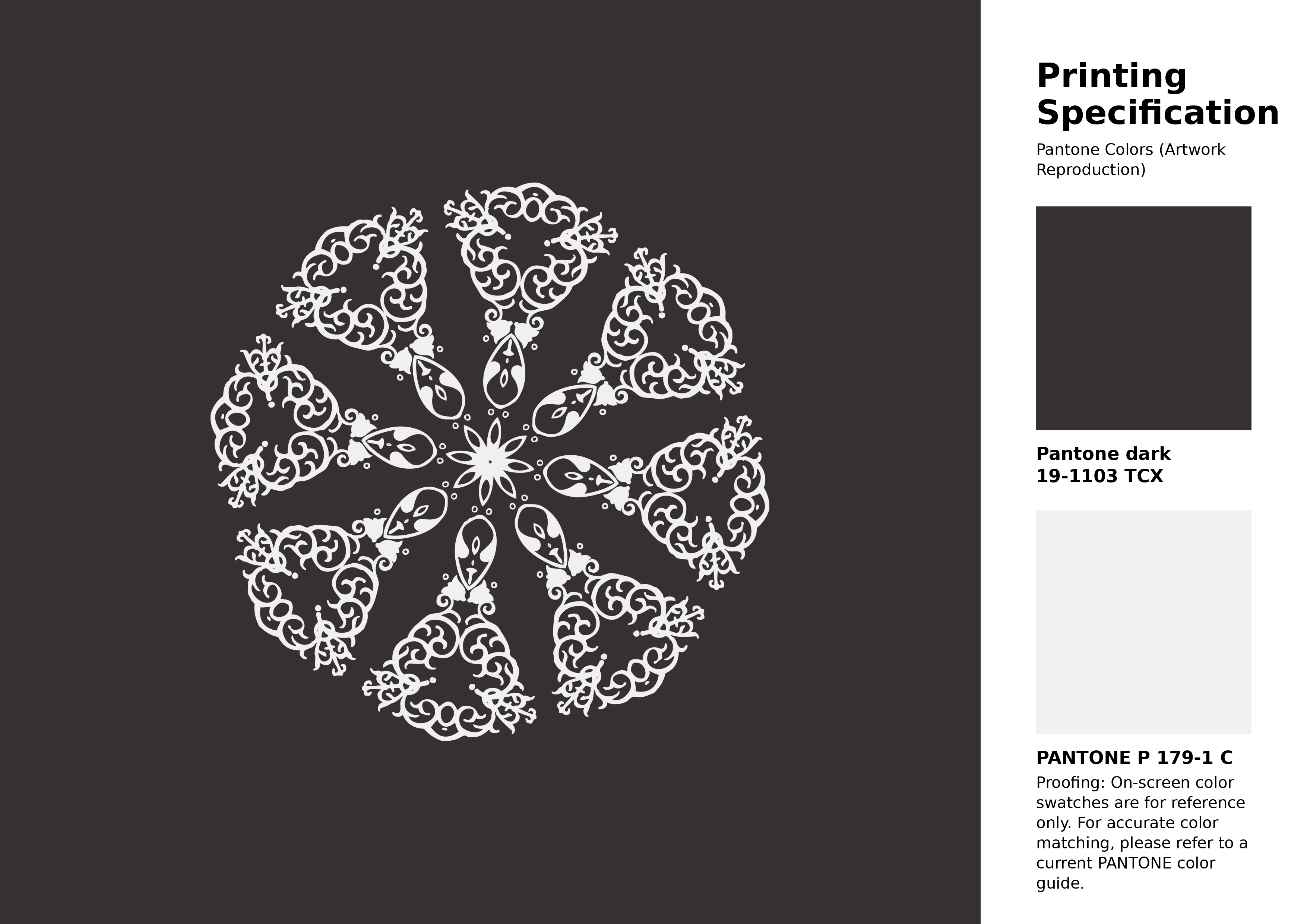 Hex Color #363031 | Printing Match PANTONE 19-1103 TCX | Color ...