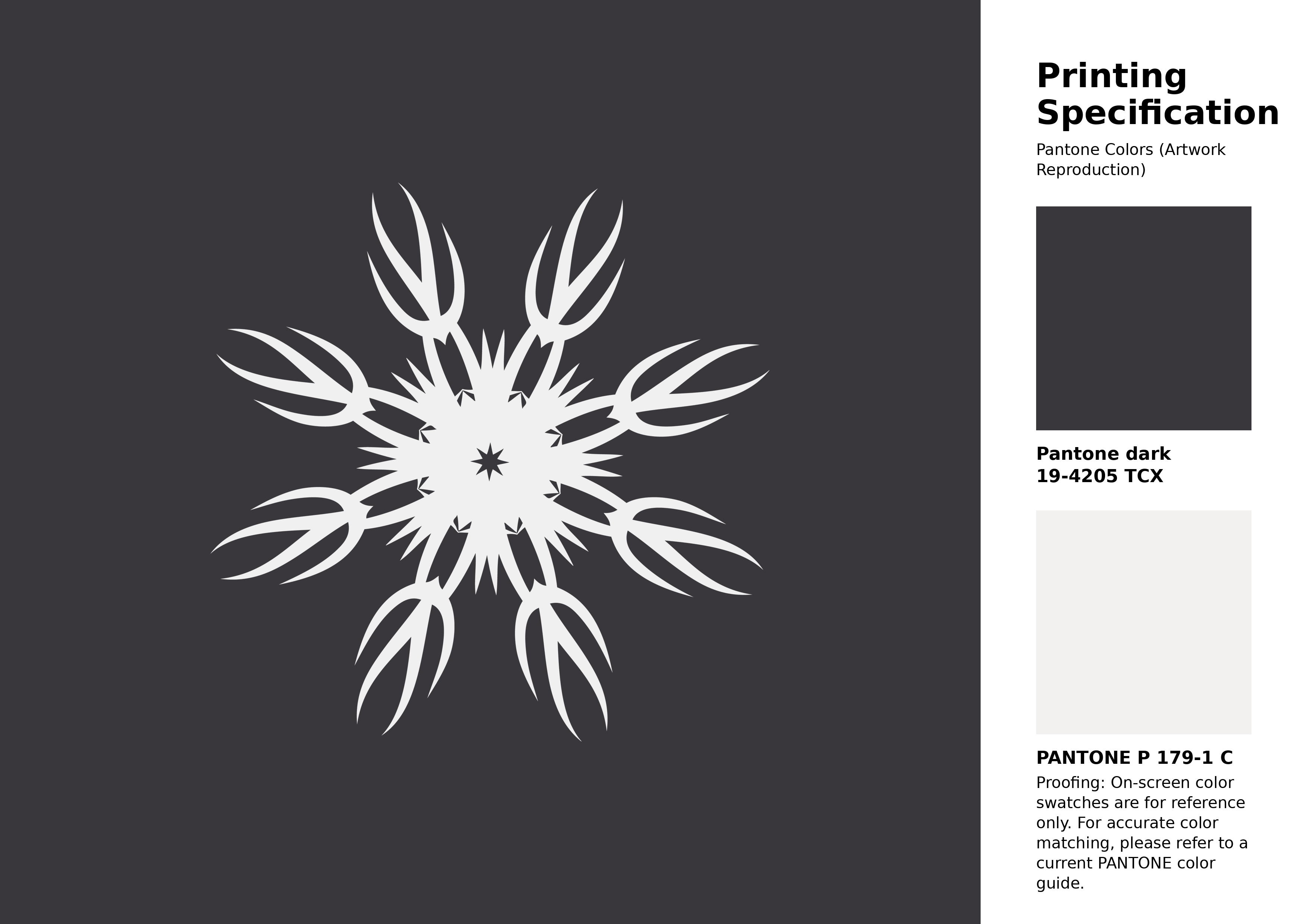 Hex Color #39373b | Printing Match PANTONE 19-4205 TCX | Color ...