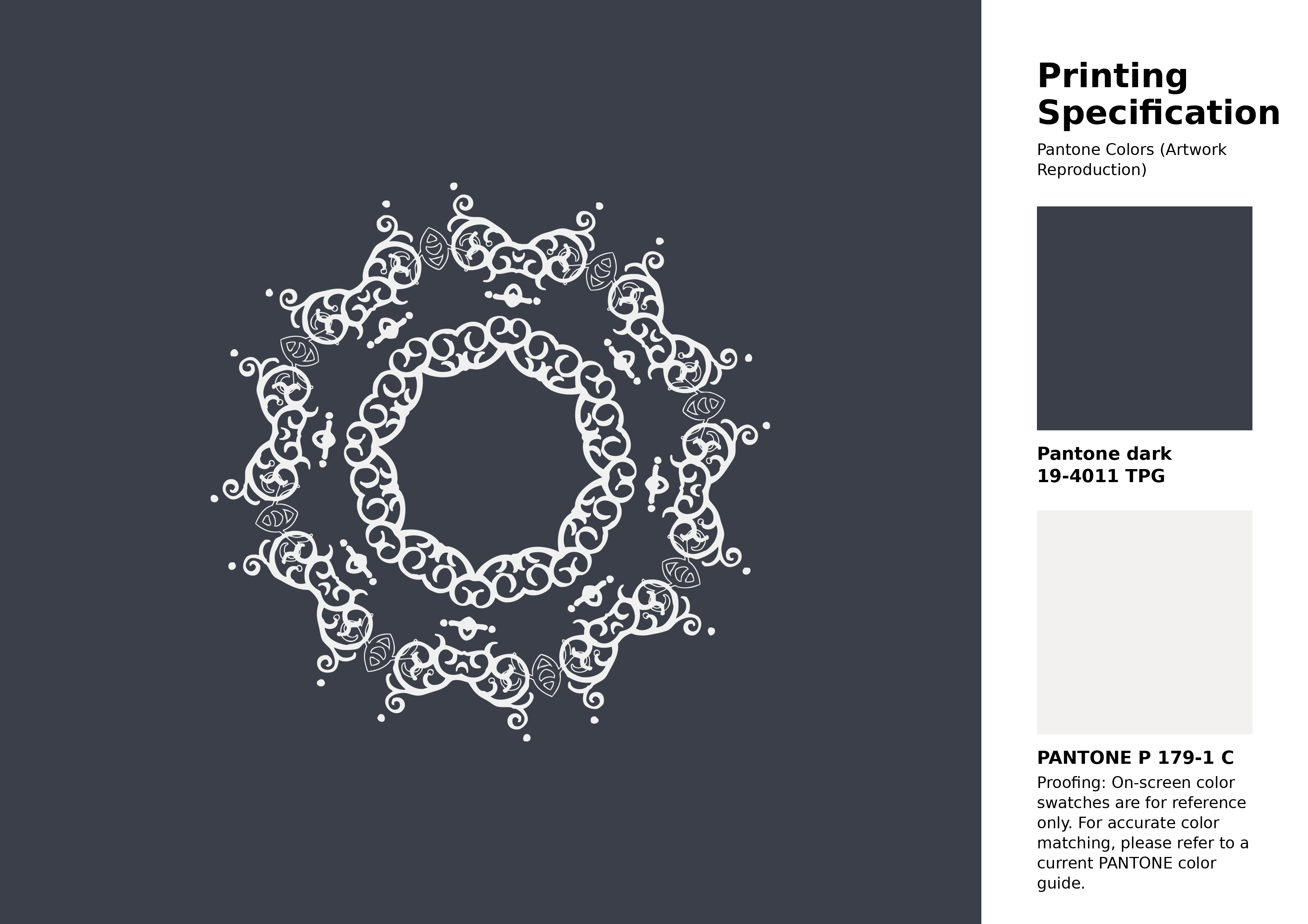 Hex Color #3b3f49 | Pantone PANTONE 19-4011 TPG | Hsl | Rgb