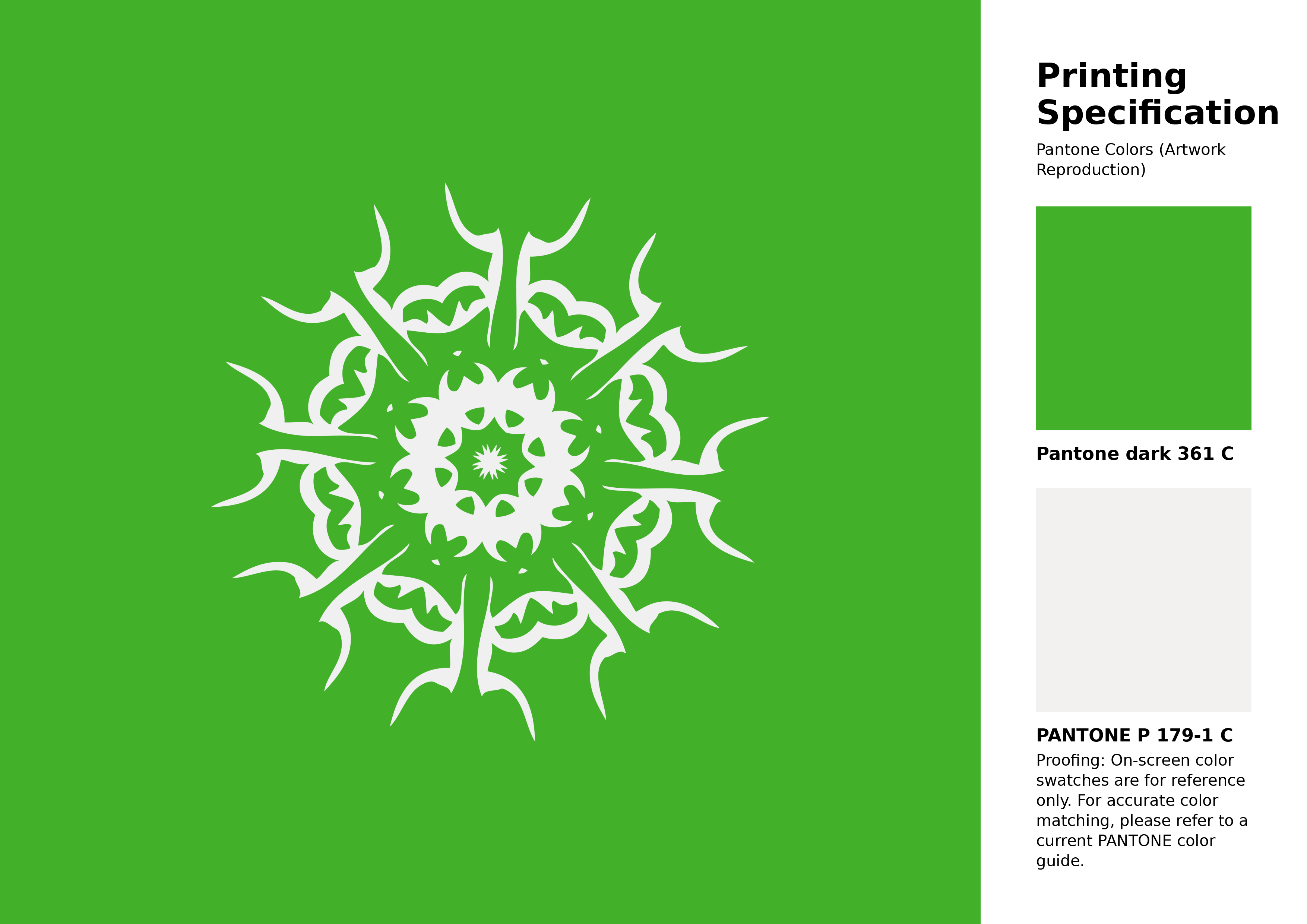 Hex Color #43b02a | Printing Match PANTONE 361 C | Color conversion ...
