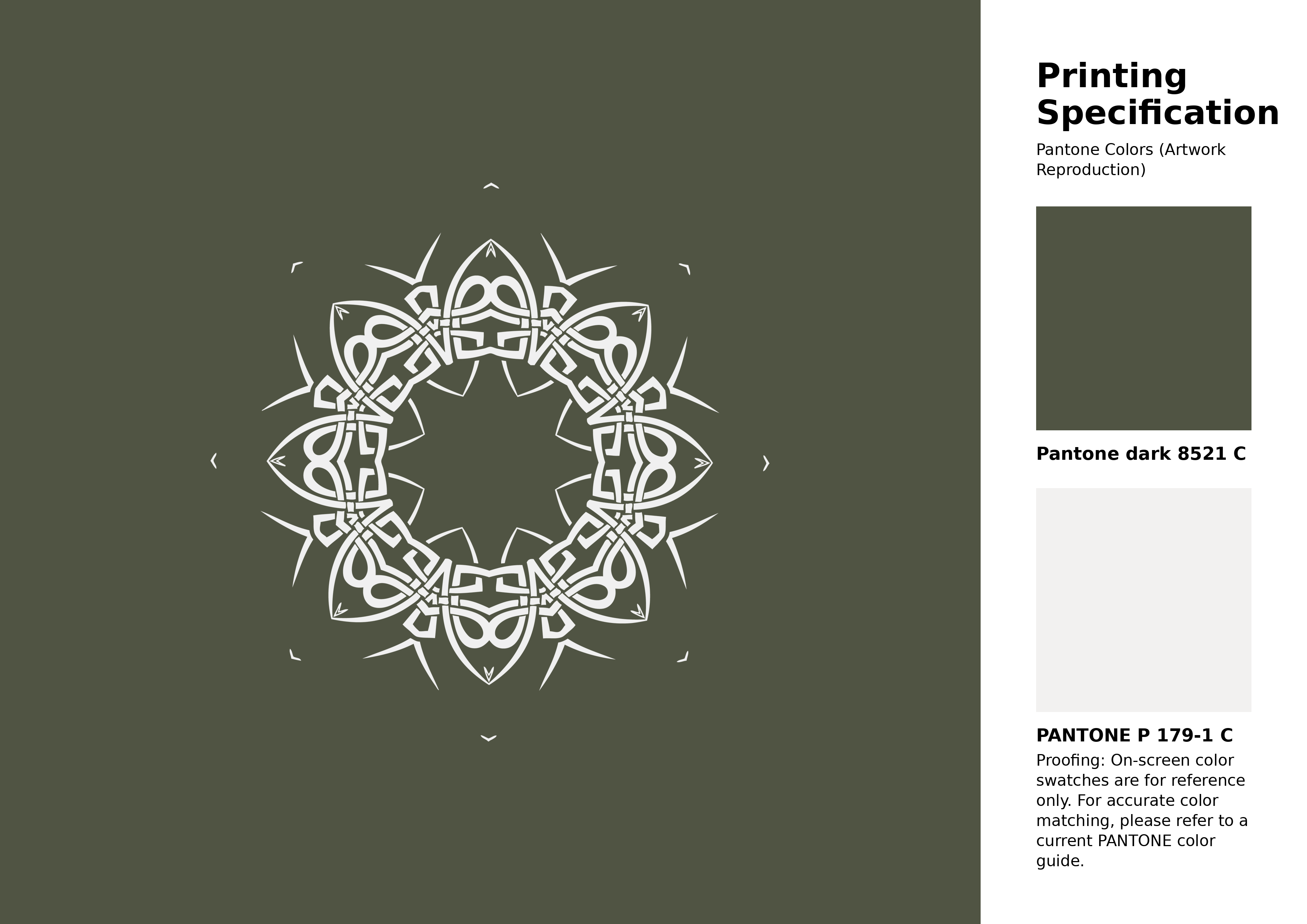 Hex Color #505443 | Pantone PANTONE 8521 C | Hsl | Rgb