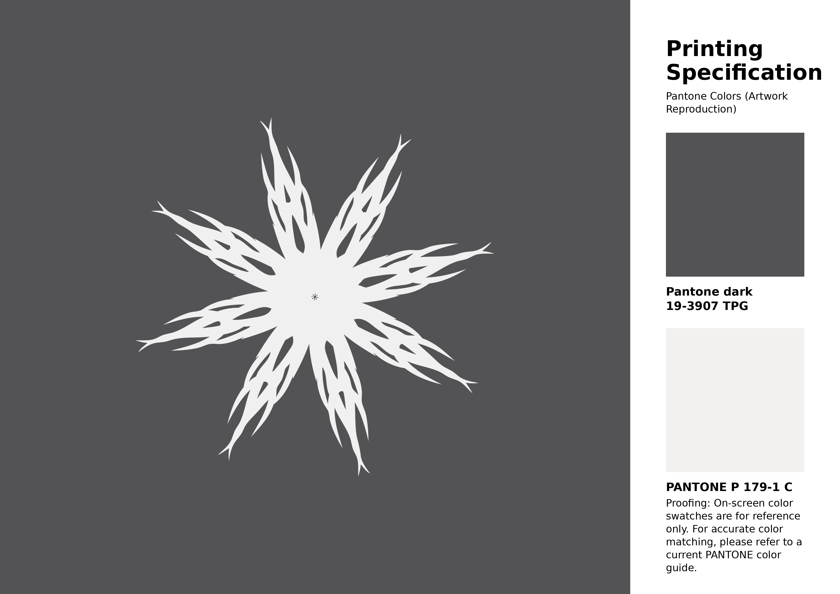 Hex Color #535255 | Printing Match PANTONE 19-3907 TPG | Color ...