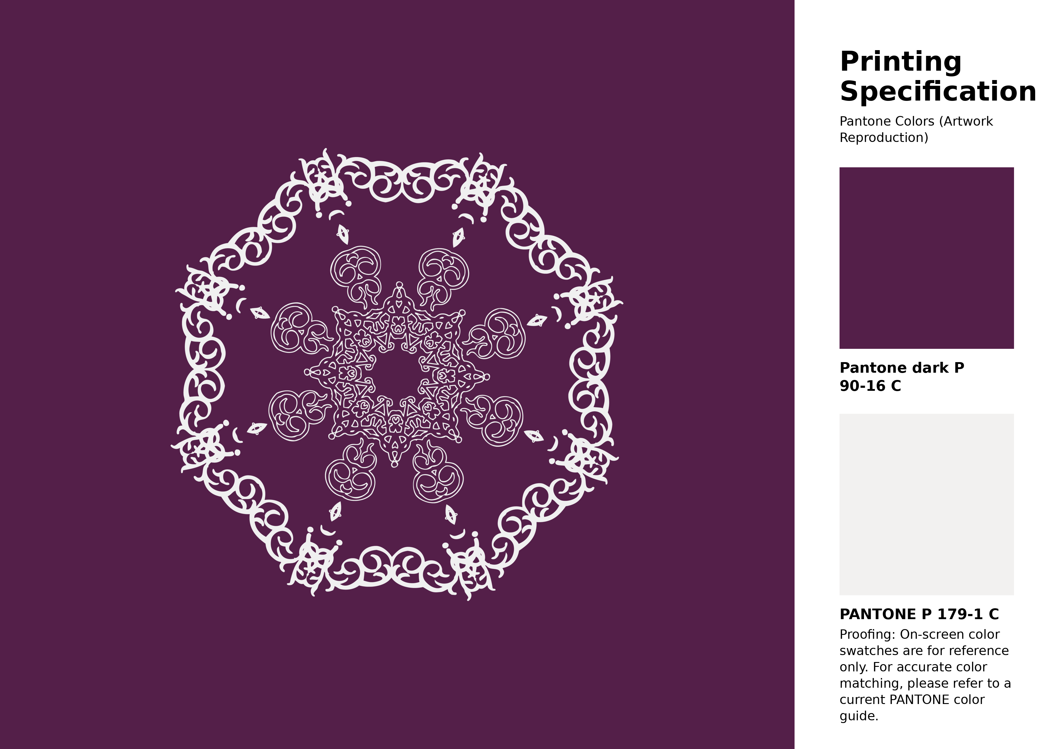Hex Color #541f49 | Printing Match PANTONE P 90-16 C | Color conversion ...