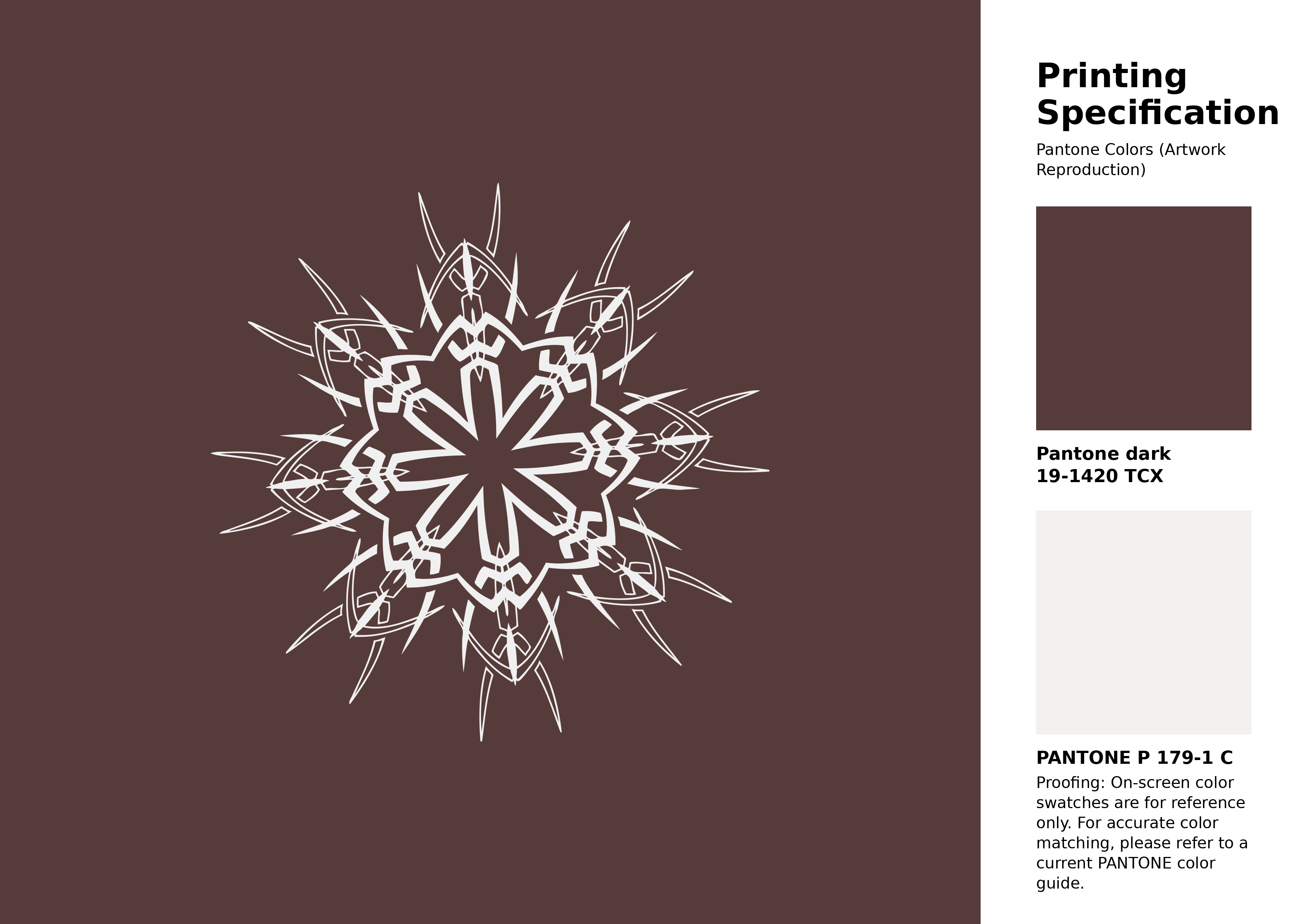 Hex Color #553b39 | Printing Match PANTONE 19-1420 TCX | Color ...