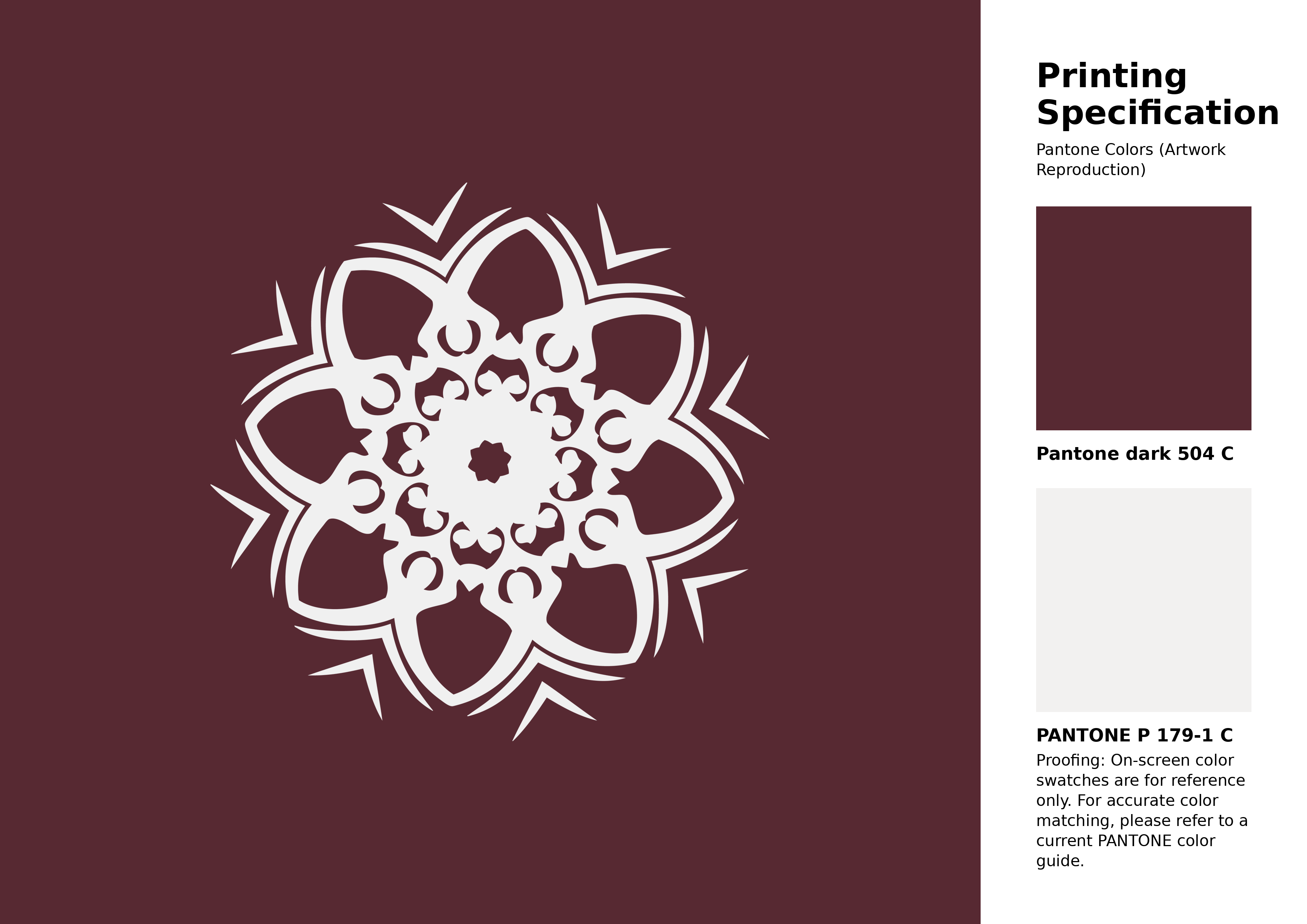 Hex Color #572932 | Printing Match PANTONE 504 C | Color conversion ...