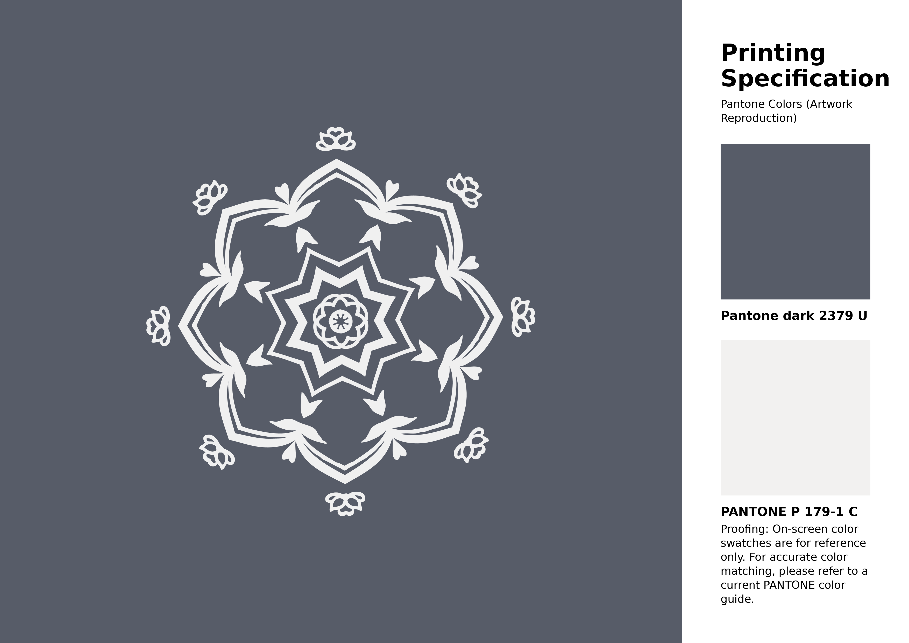 Hex Color #575c68 | Printing Match PANTONE 2379 U | Color conversion ...