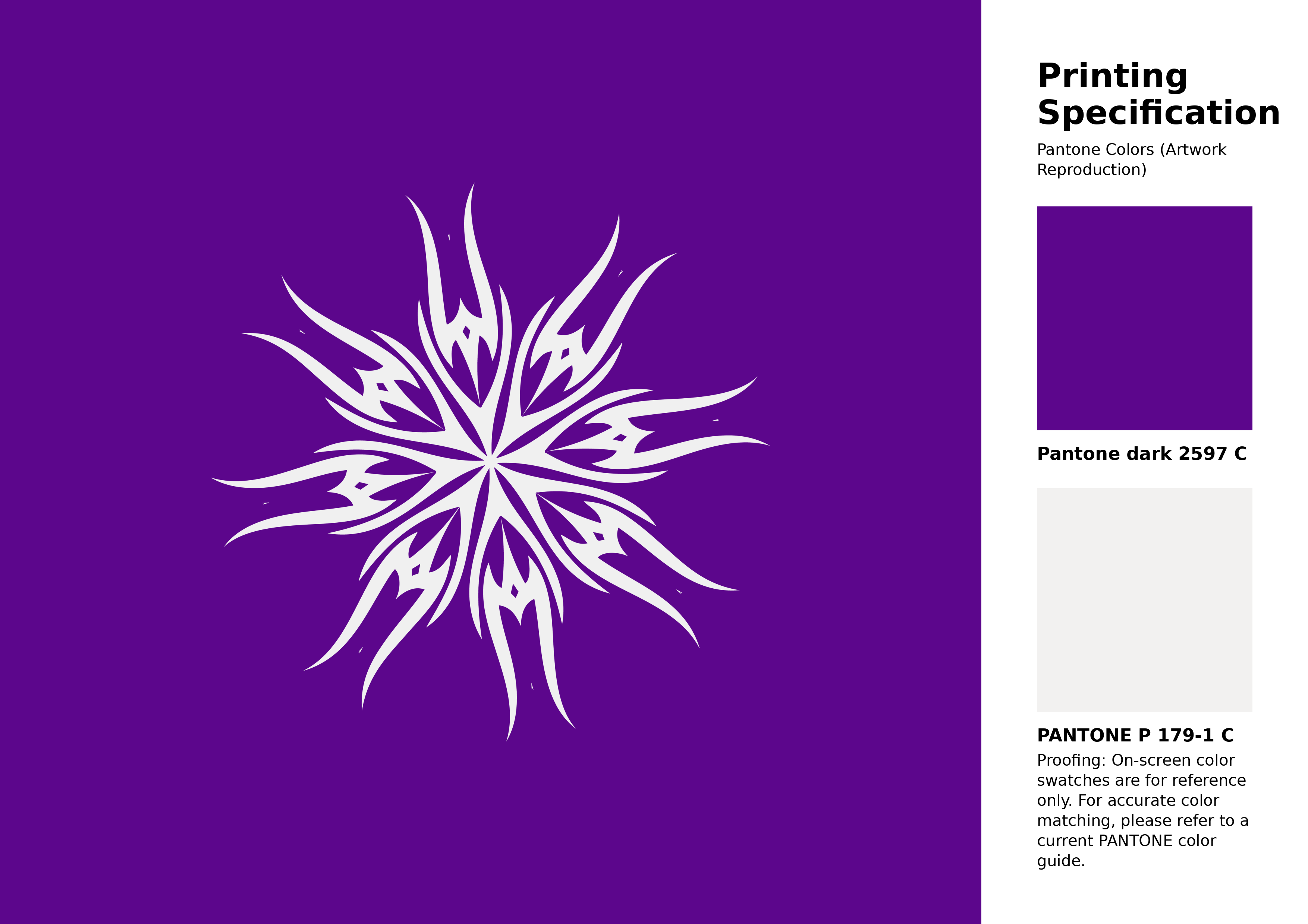 Hex Color #5c068c | Printing Match PANTONE 2597 C | Color conversion ...