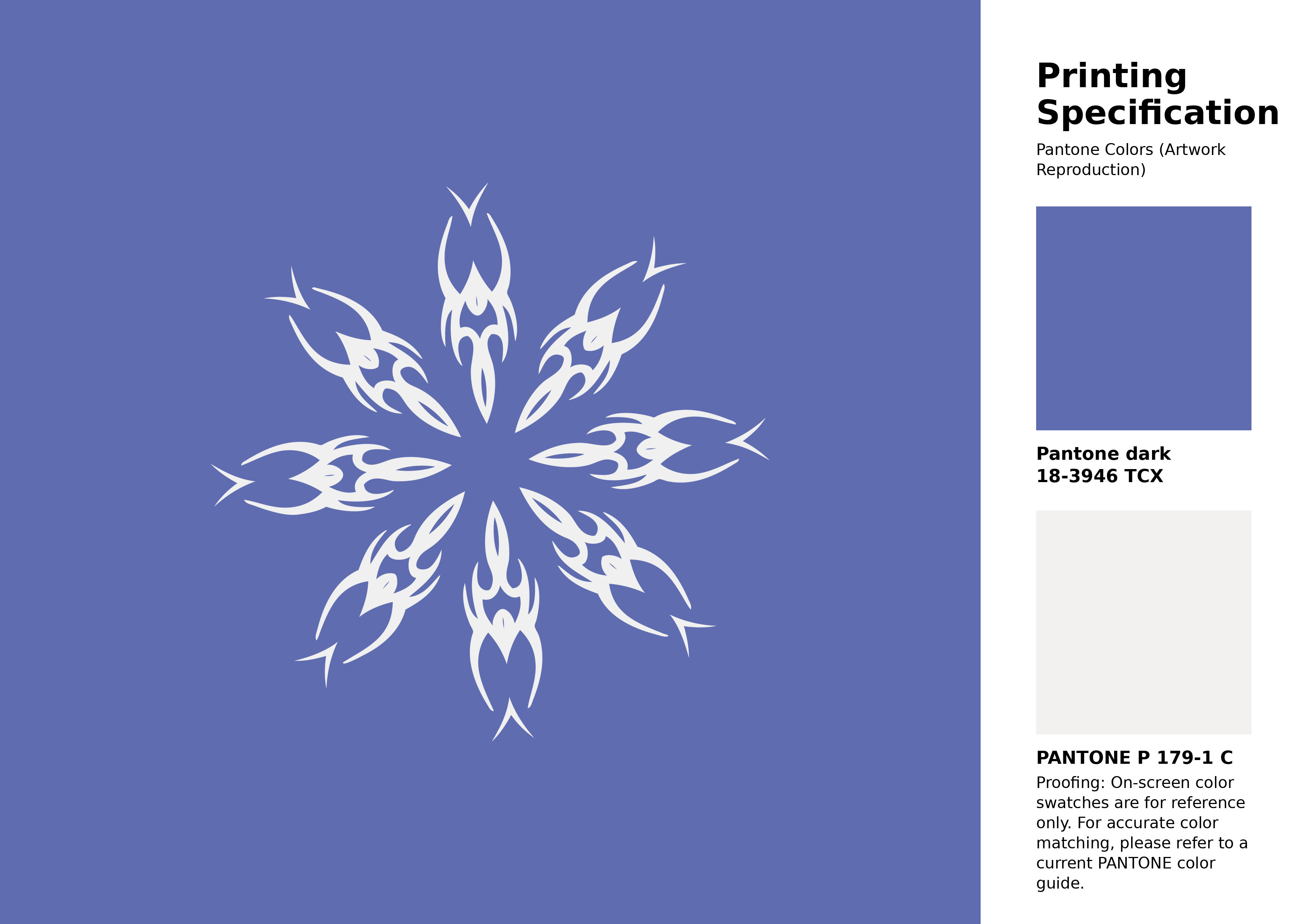 Hex Color #5f6db0 | Pantone PANTONE 18-3946 TCX | Hsl | Rgb