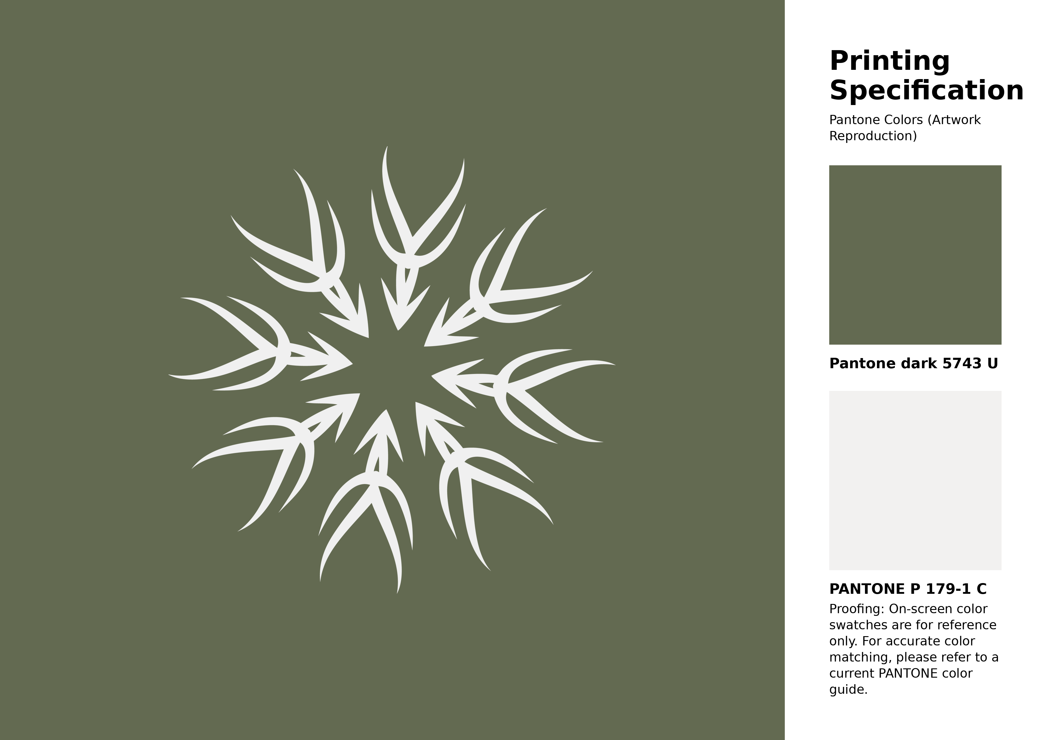 Hex Color #636a51 | Printing Match PANTONE 5743 U | Color conversion ...